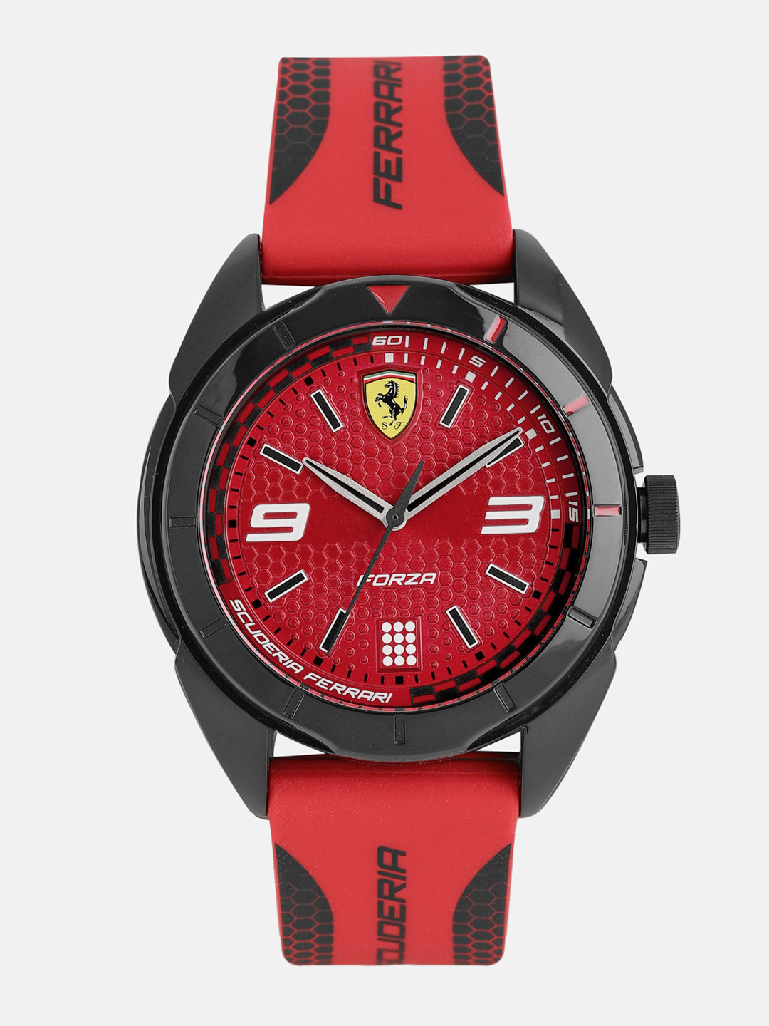 Buy SCUDERIA FERRARI Forza Men Red Analogue Watch 830517 - Watches for ...