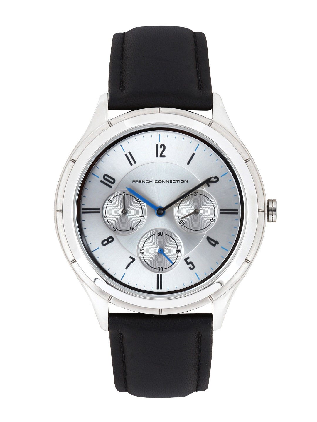Buy French Connection Men Silver Toned Dial Watch FC1187BGJ - Watches ...