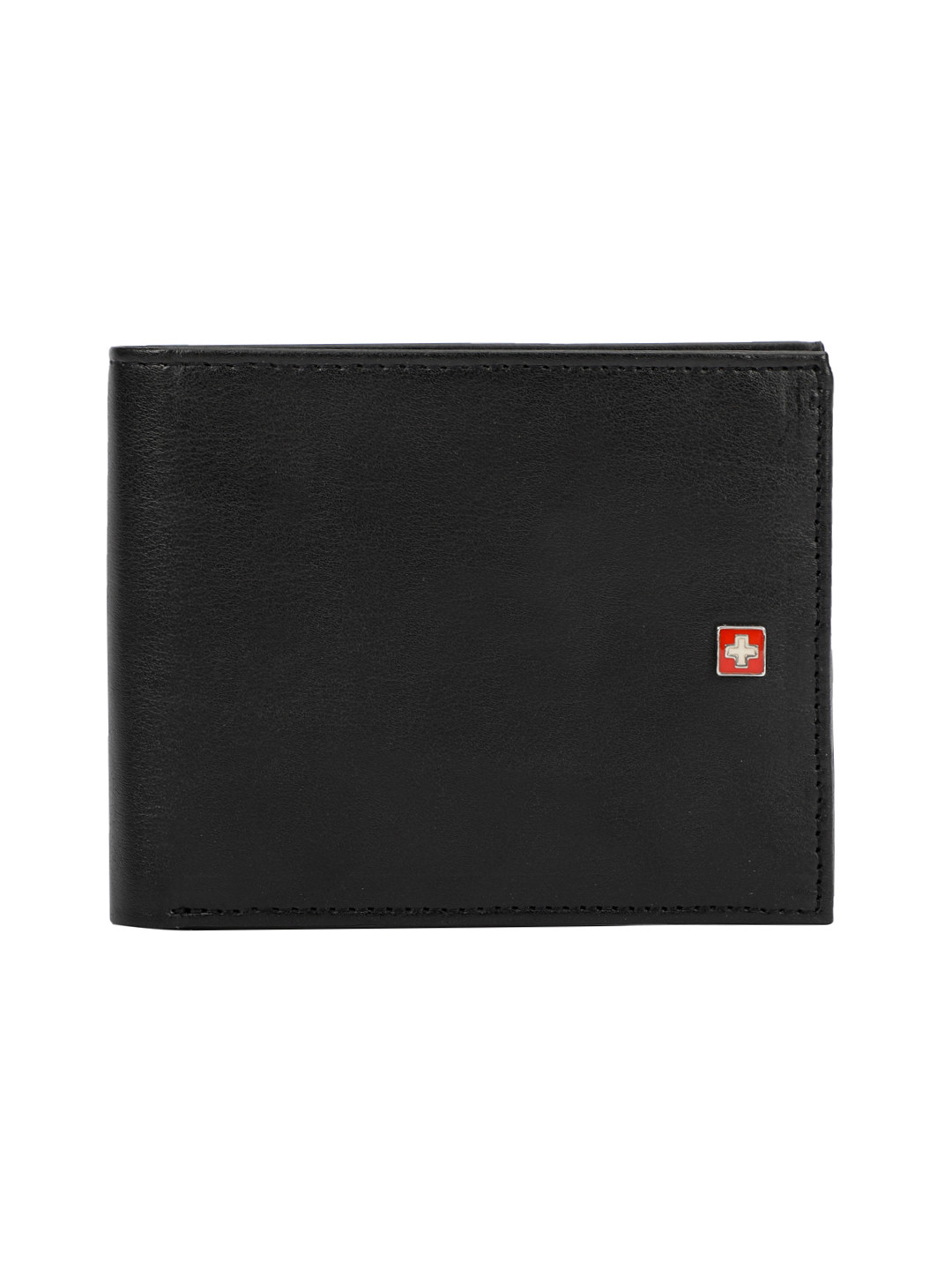 Buy SWISS MILITARY Men Black Solid Two Fold Wallet - Wallets for Men ...
