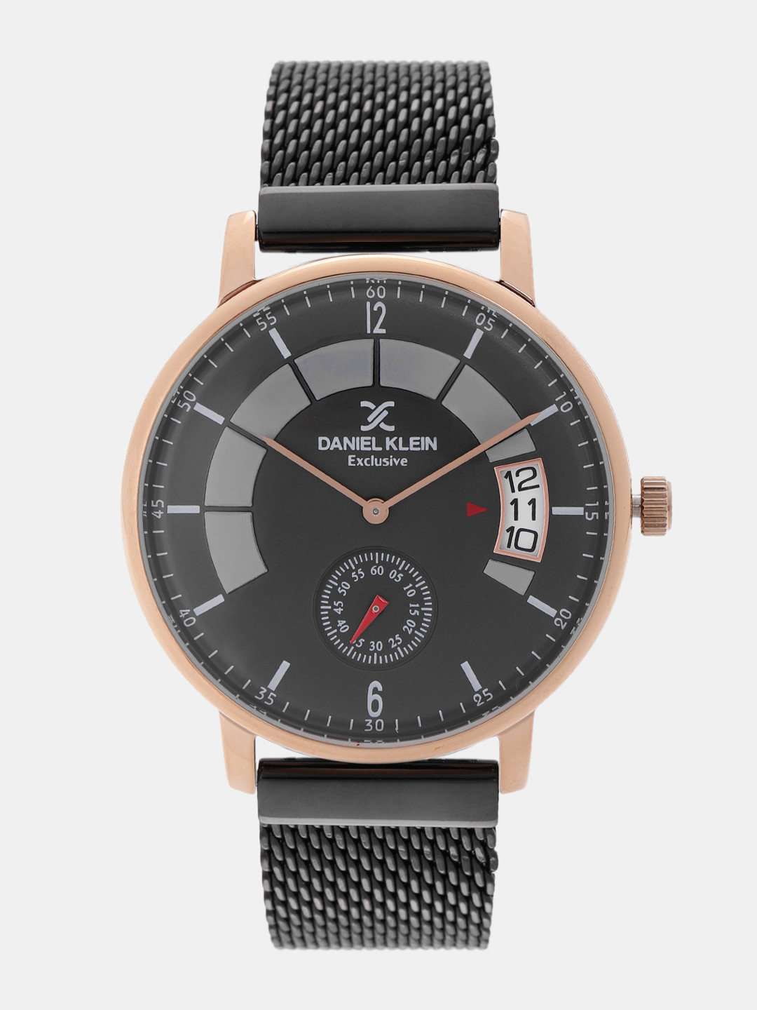 Buy Daniel Klein Exclusive Men Black Analogue Watch 12143 3 - Watches ...