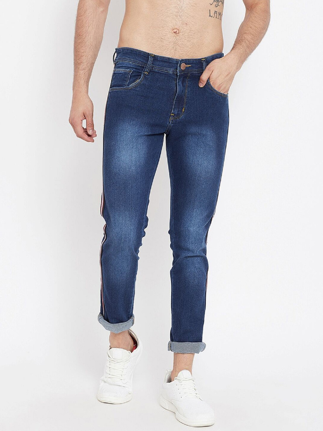 Buy Stylox Men Blue Slim Fit Jeans - Jeans for Men 9813217 | Myntra