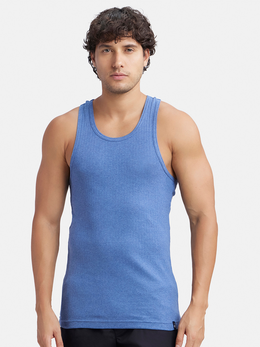 Buy Jockey Combed Cotton Rib Round Neck With Racer Back Gym Vest 9922 ...