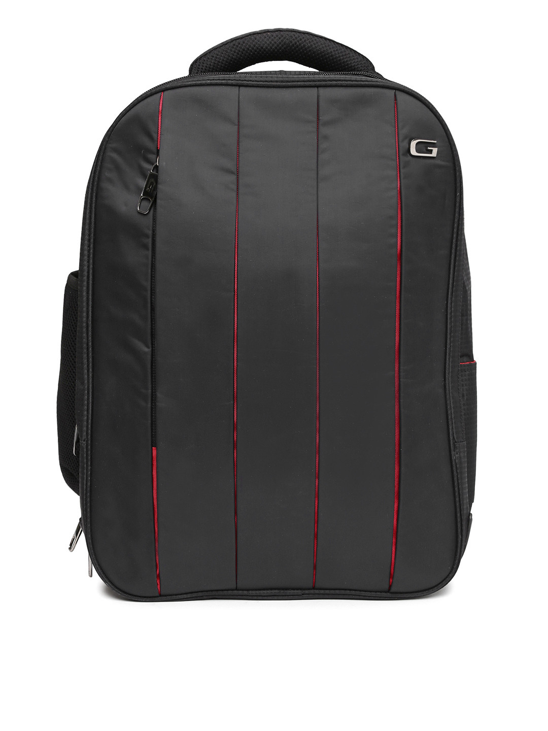 Buy Gear Unisex Black Pleat Business Laptop Backpack - Backpacks for ...