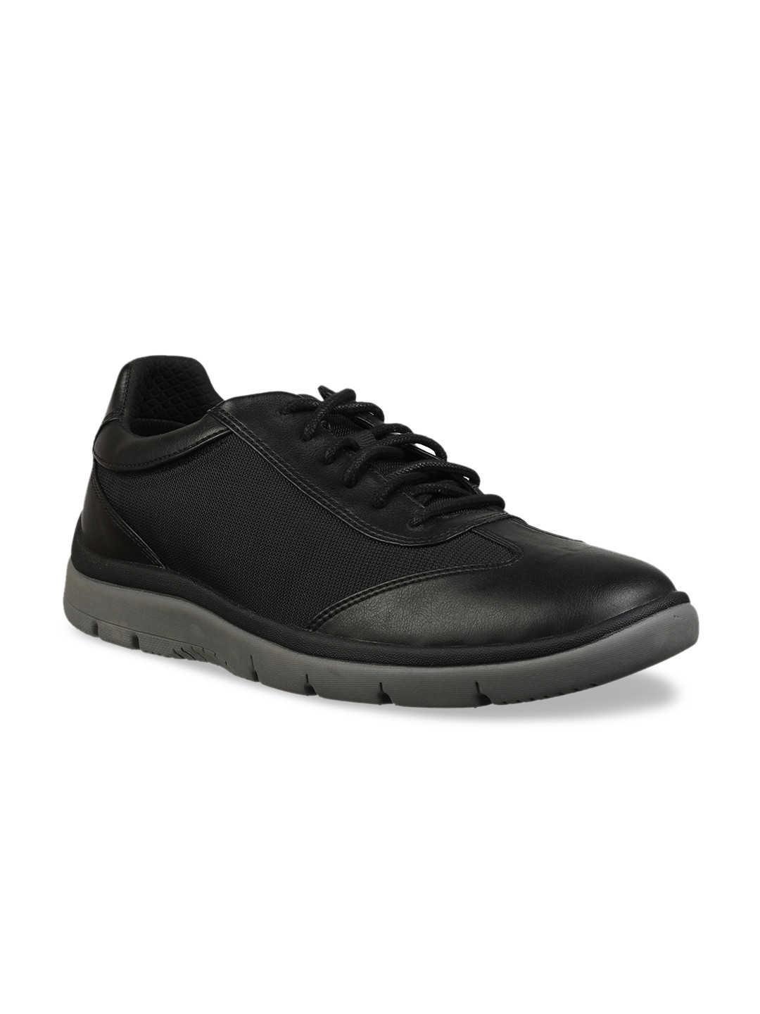 Buy Clarks Men Black Leather Sneakers - Casual Shoes for Men 9867161 ...