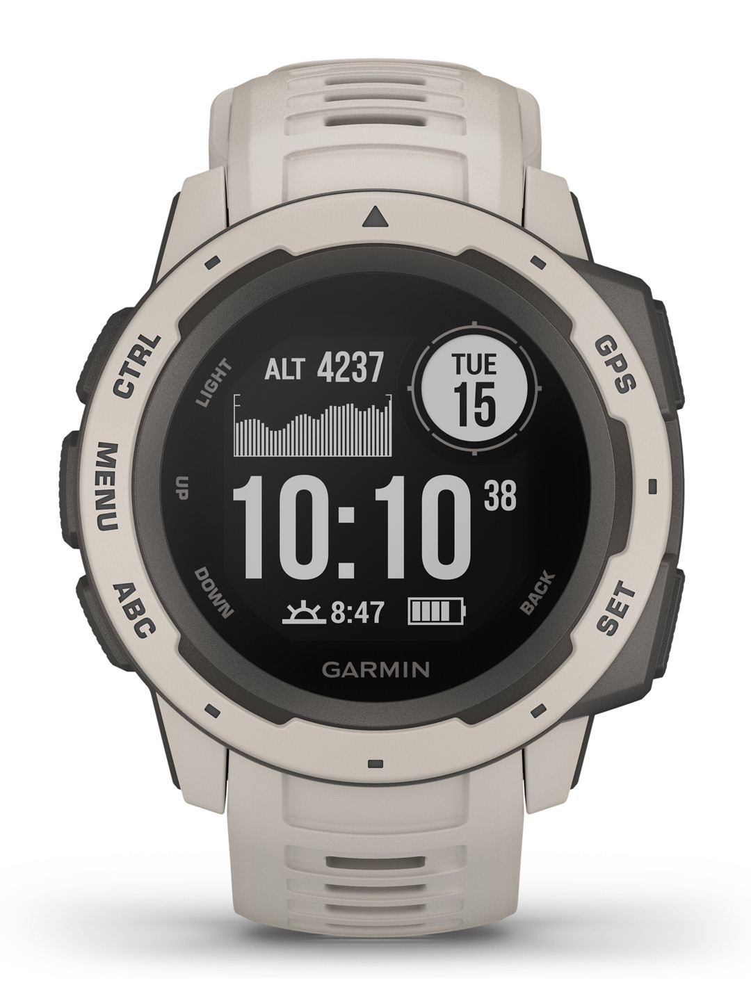 Buy Garmin Grey Instinct Tundra Smart Watch 010 02064 24 - Smart ...