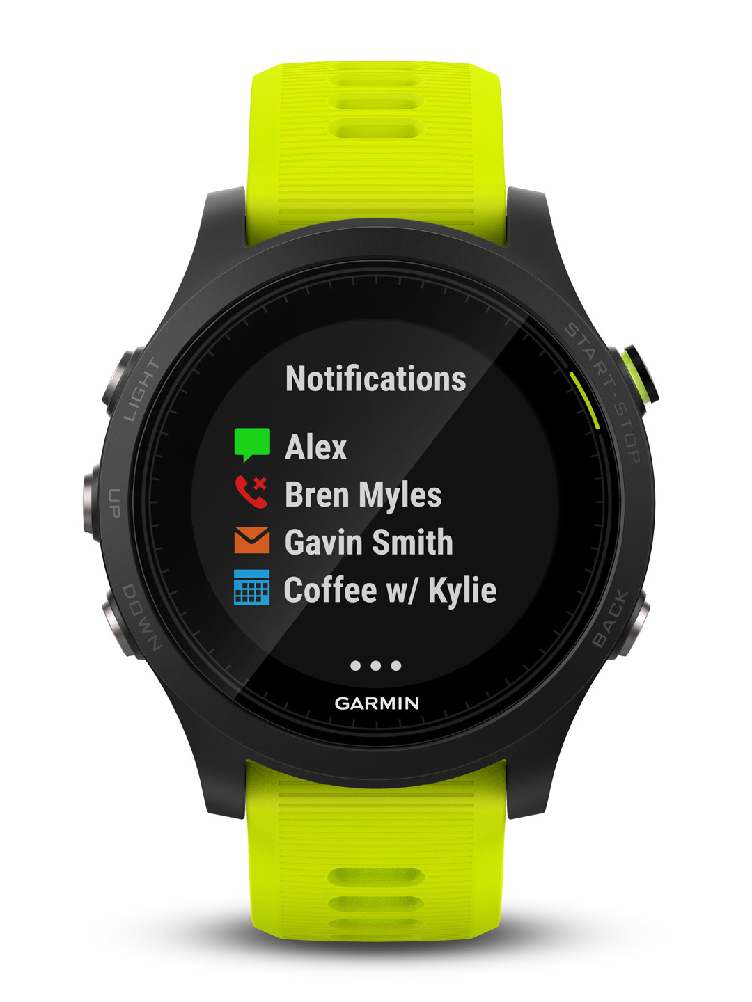 Buy Garmin Unisex Yellow Forerunner 935 MultiSport Force Smart Watch ...