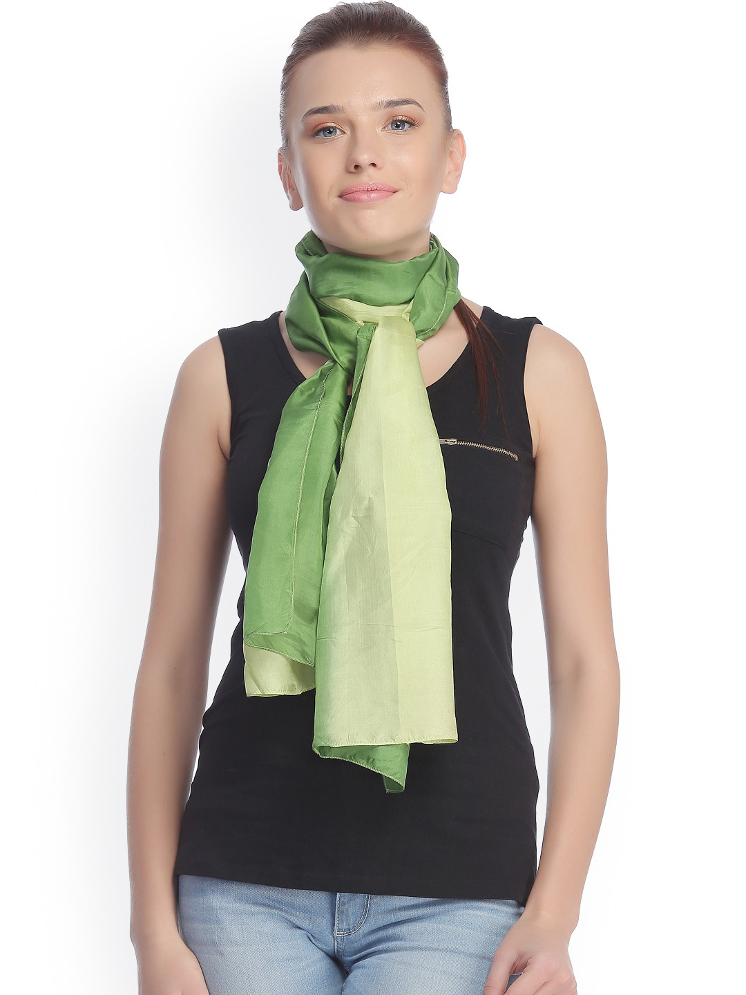 Buy CoolThreads Green Stole - Stoles for Women 994562 | Myntra