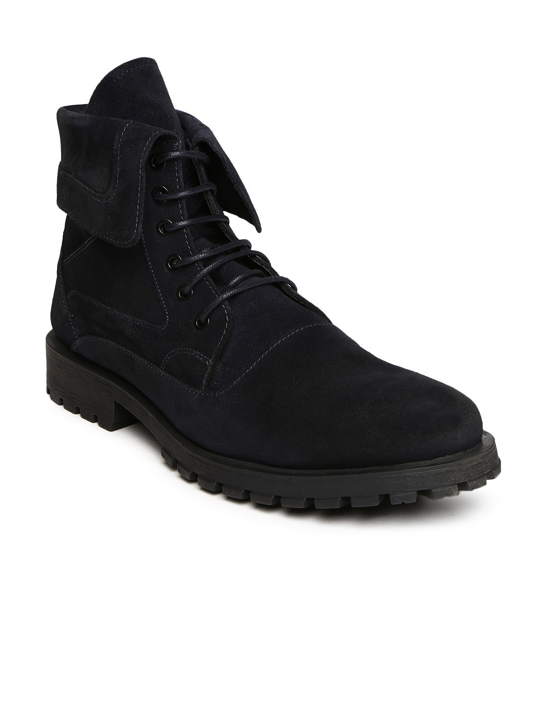 Buy Roadster Men Navy Suede Boots - Casual Shoes for Men 999233 | Myntra