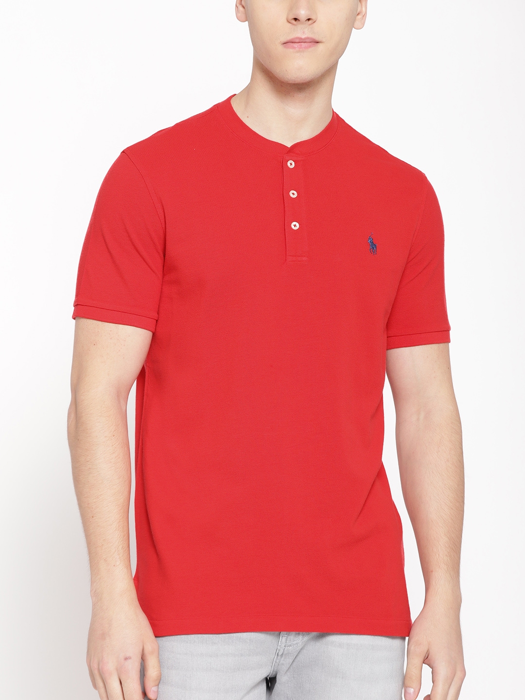 Buy Polo Ralph Lauren Featherweight Mesh Henley Tshirts For Men