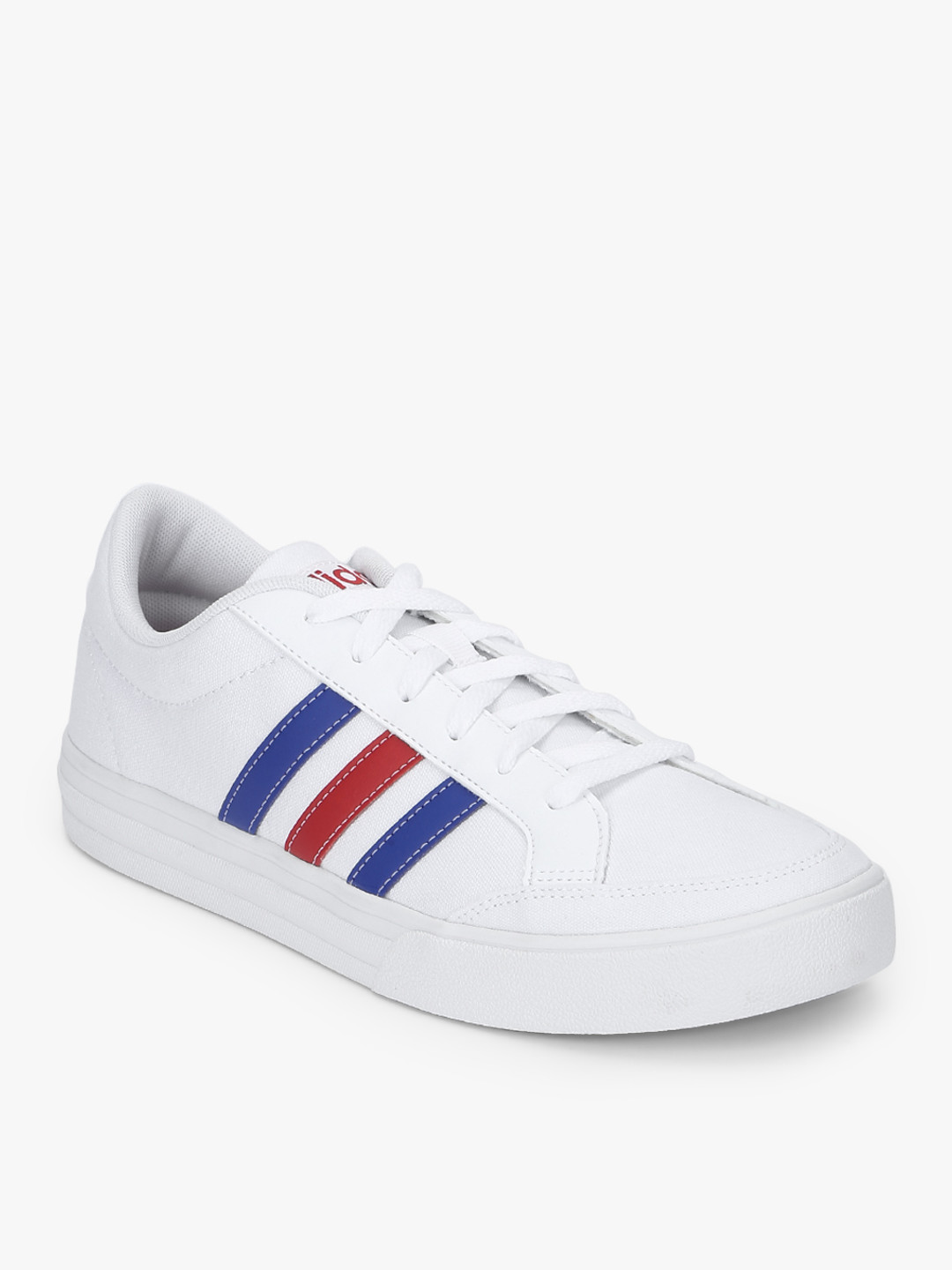 Buy ADIDAS Men White VS Set Solid Sneakers - Casual Shoes for Men ...