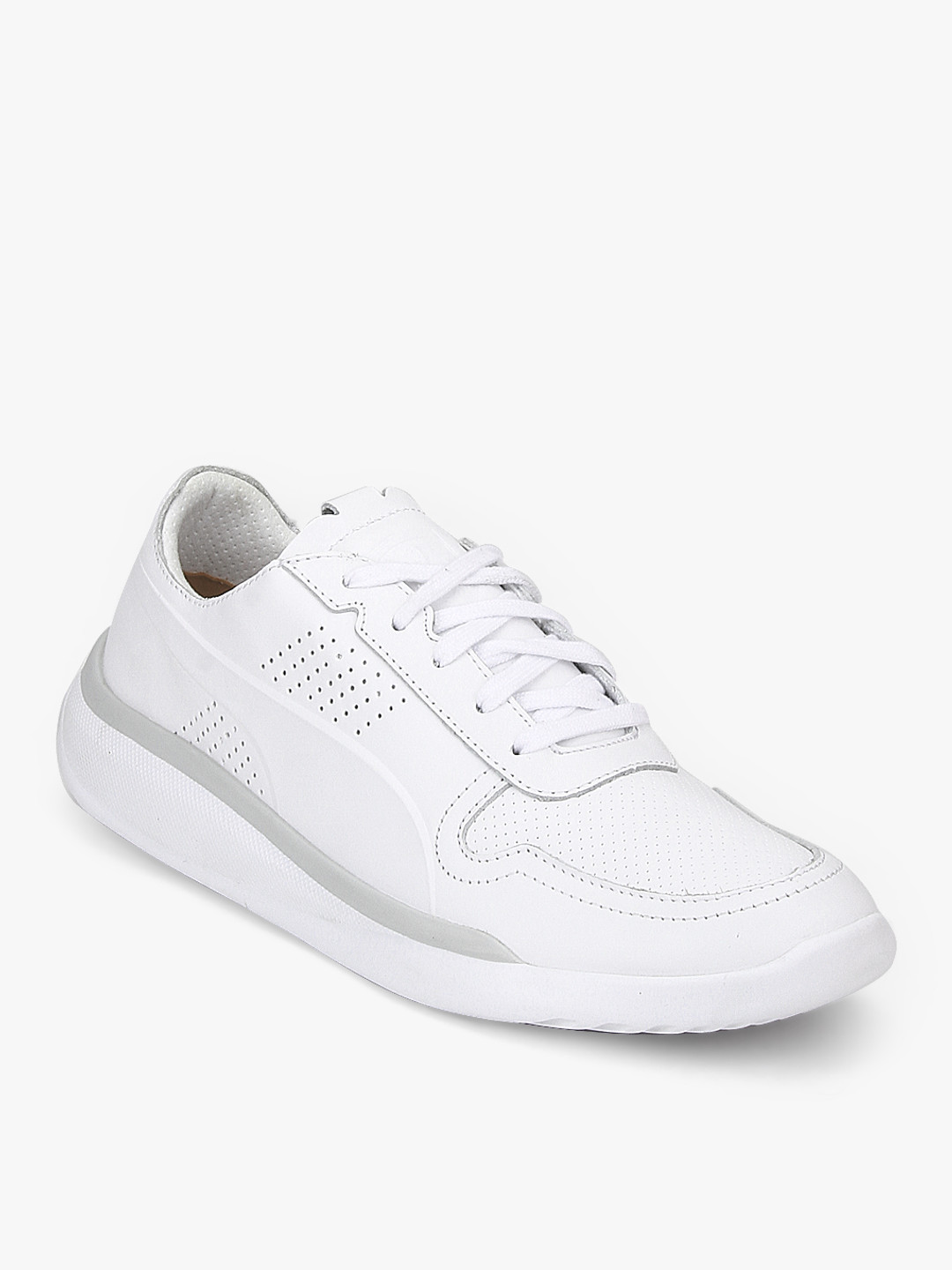 Buy PUMA Motorsport Men White Scuderia Ferrari Podio 2 Lo Sneakers ...