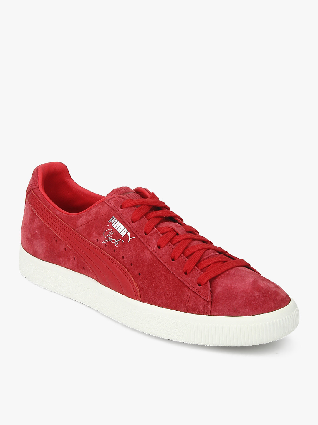 Buy Clyde Normcore Red Sneakers - Casual Shoes for Unisex 7636032 | Myntra