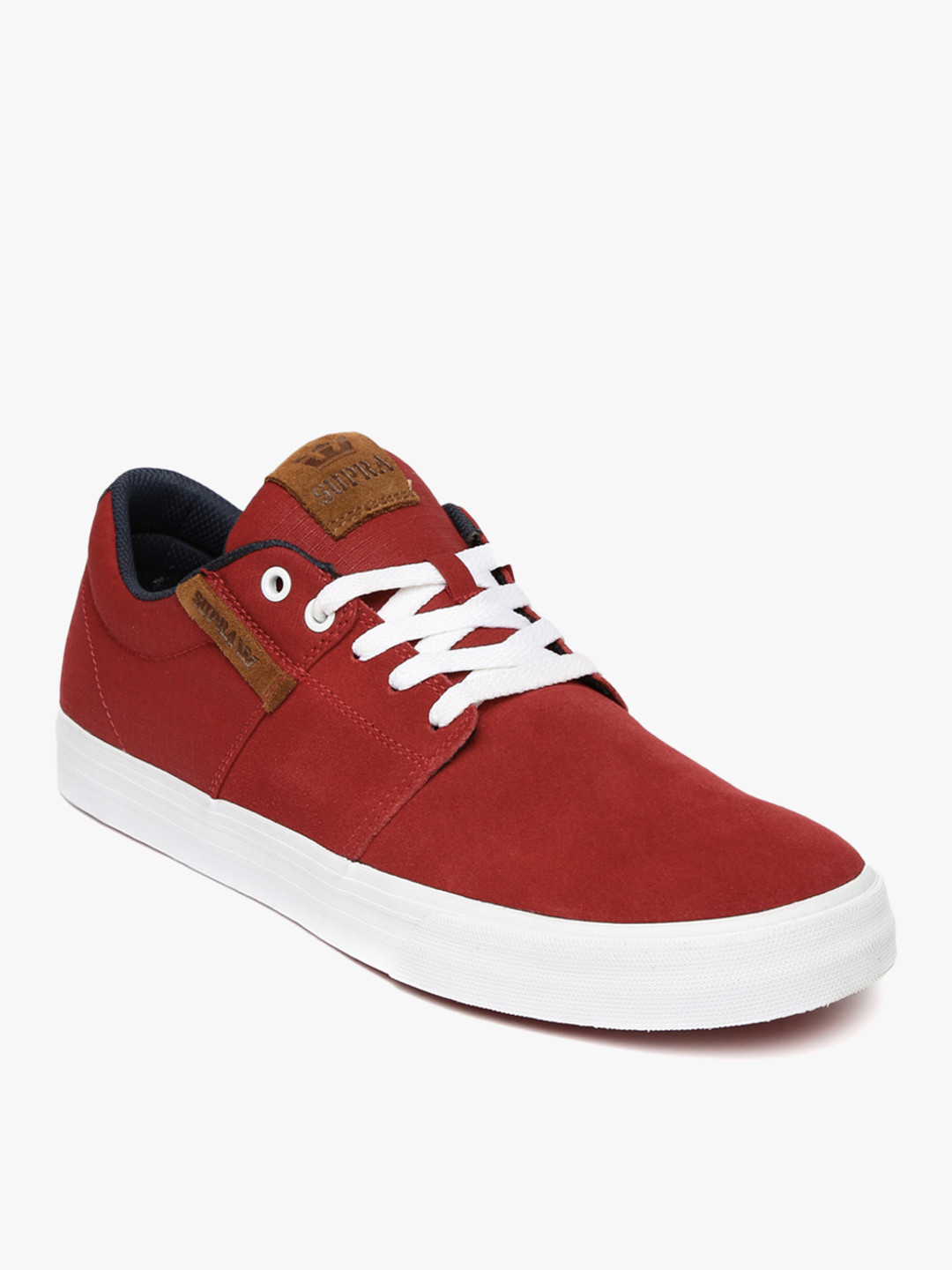 Buy Stacks Vulc Ii Red Sneakers - Casual Shoes for Men 7681752 | Myntra