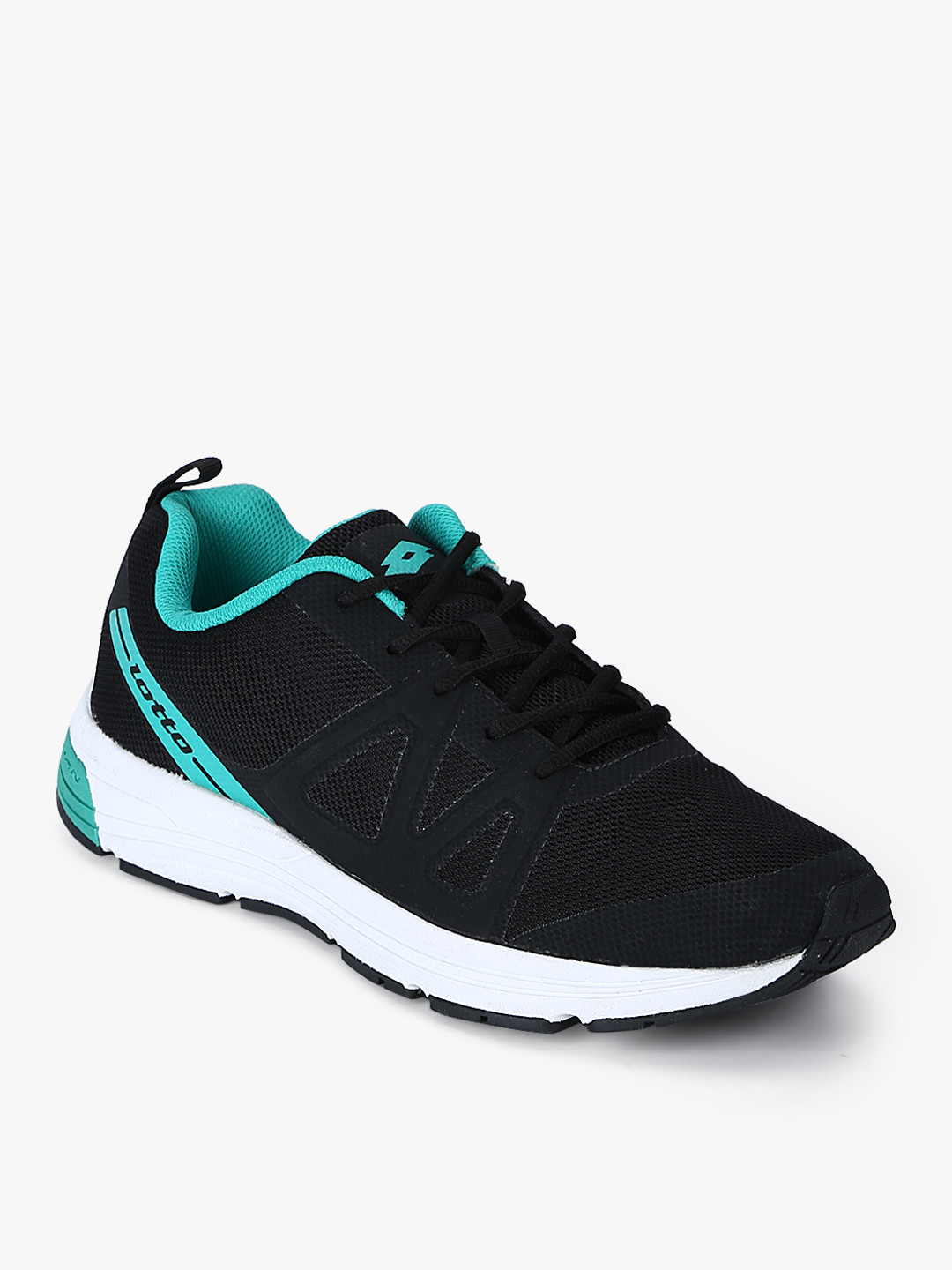 Buy Flint Black Running Shoes - Sports Shoes for Men 7683458 | Myntra