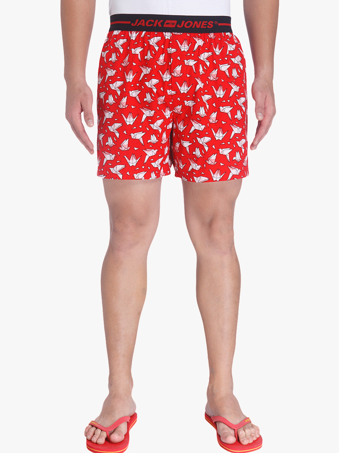 Buy Red Pure Cotton Boxers - Boxers for Men 7954047 | Myntra