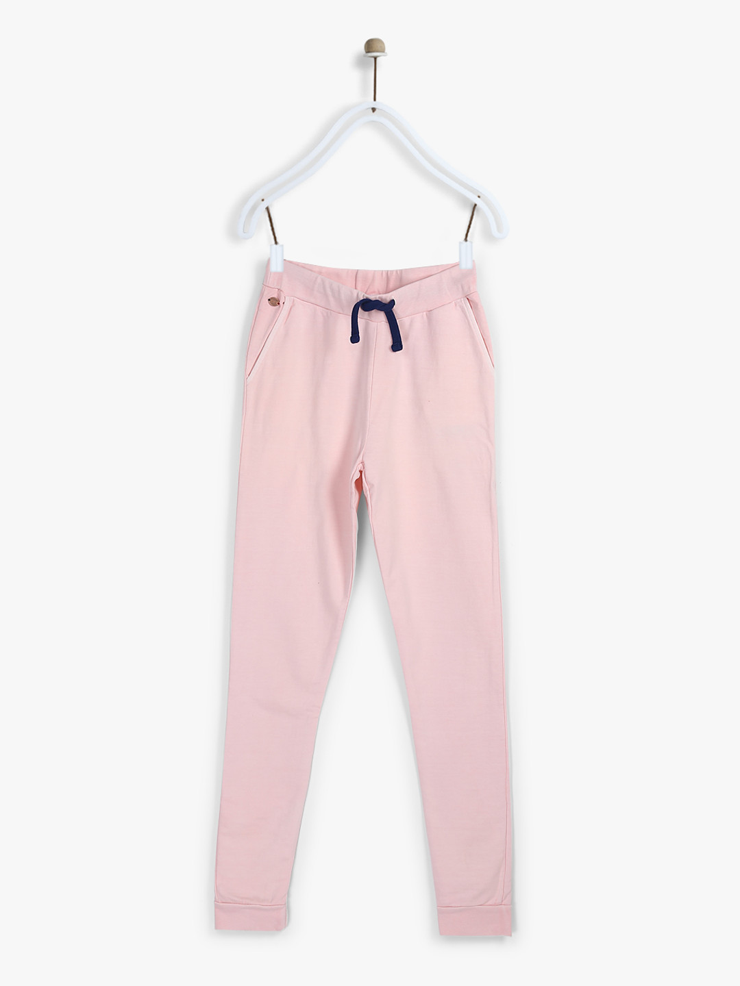 Buy Pink Track Bottom - Track Pants for Girls 7921679 | Myntra