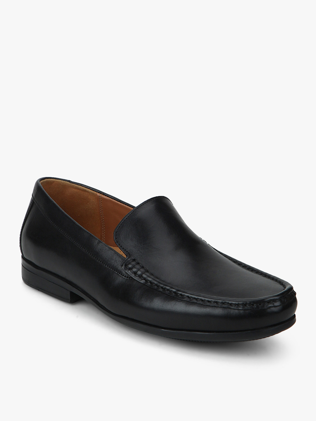 Buy Claude Plain Black Loafers - Casual Shoes for Men 7949873 | Myntra