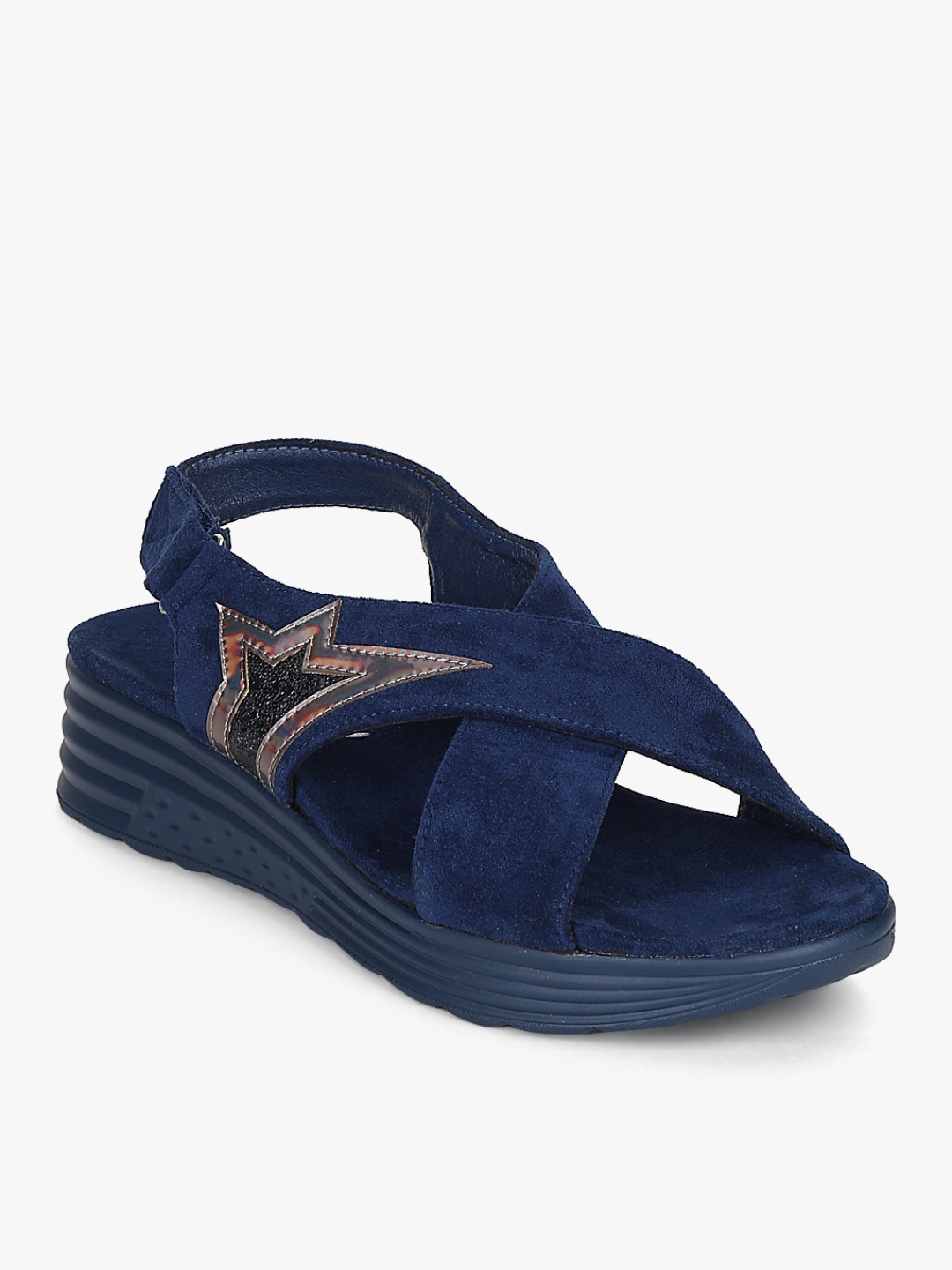 Buy Navy Blue Sandals Heels For Women 7930215 Myntra