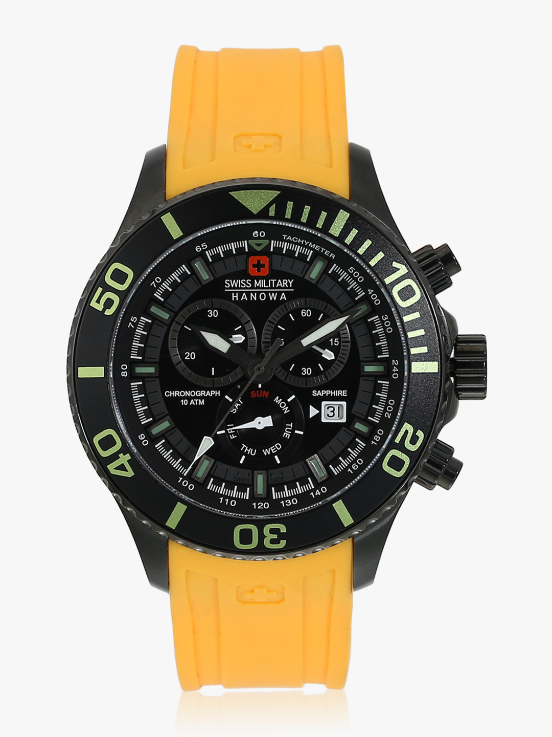Buy Immersion Sm14221xsbyl.H02s Yellow/Black Chronograph Watch ...