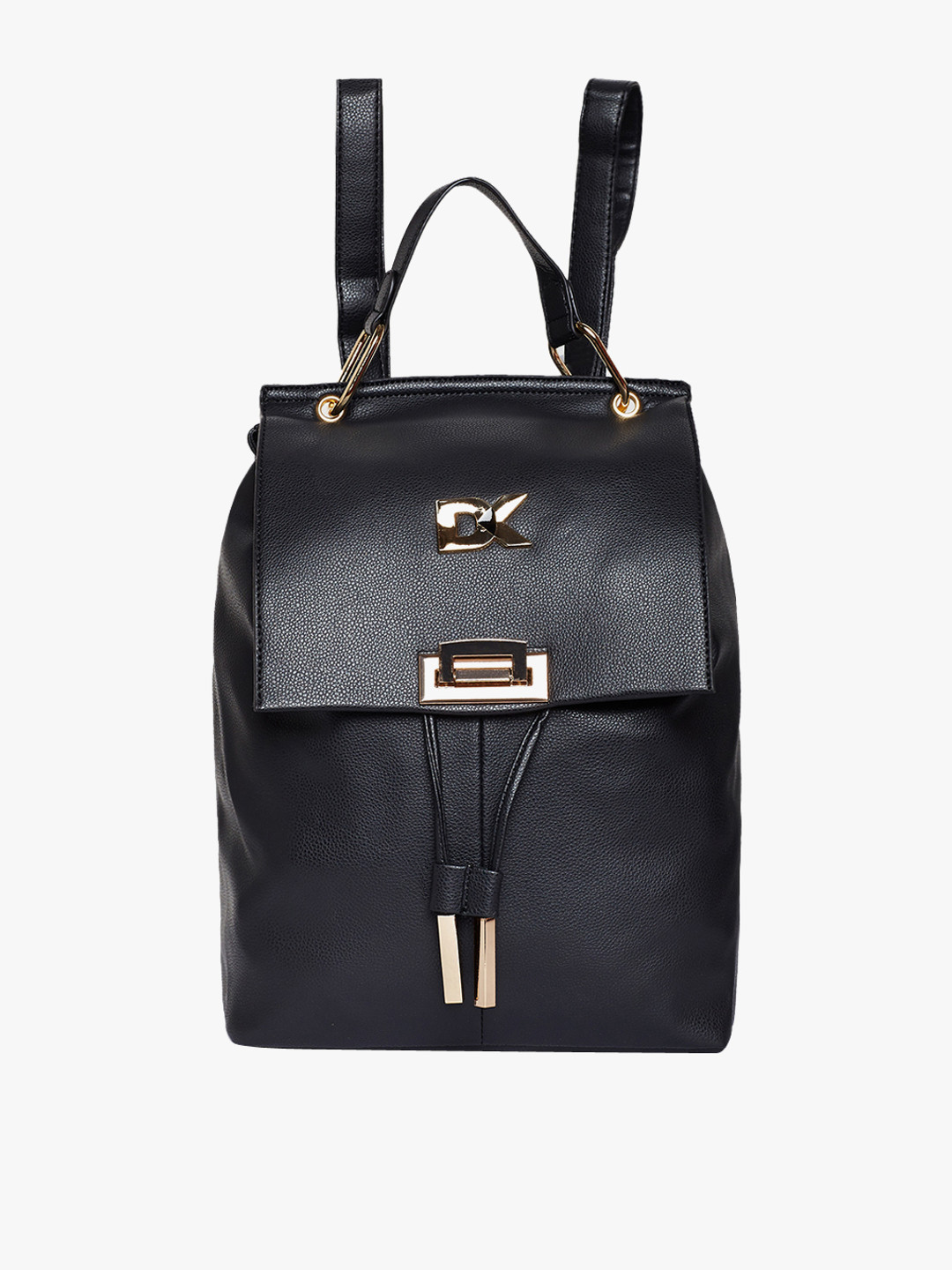 Buy Black (Pu) Backpack - Backpacks for Women 7982933 | Myntra