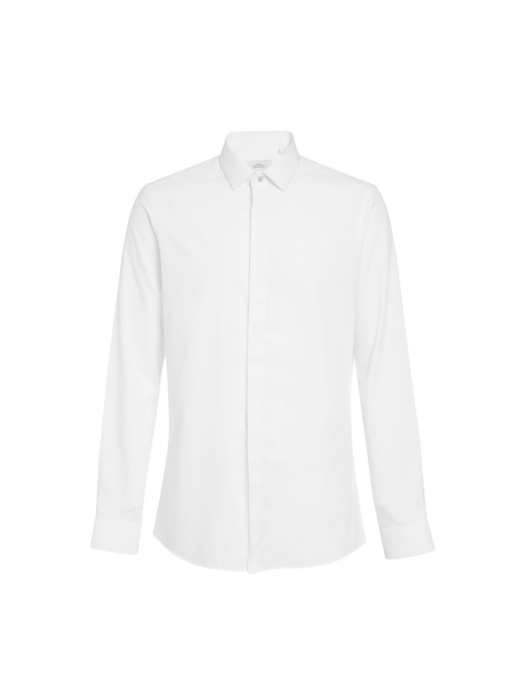 Buy Next Men White Regular Fit Solid Formal Shirt - Shirts for Men ...