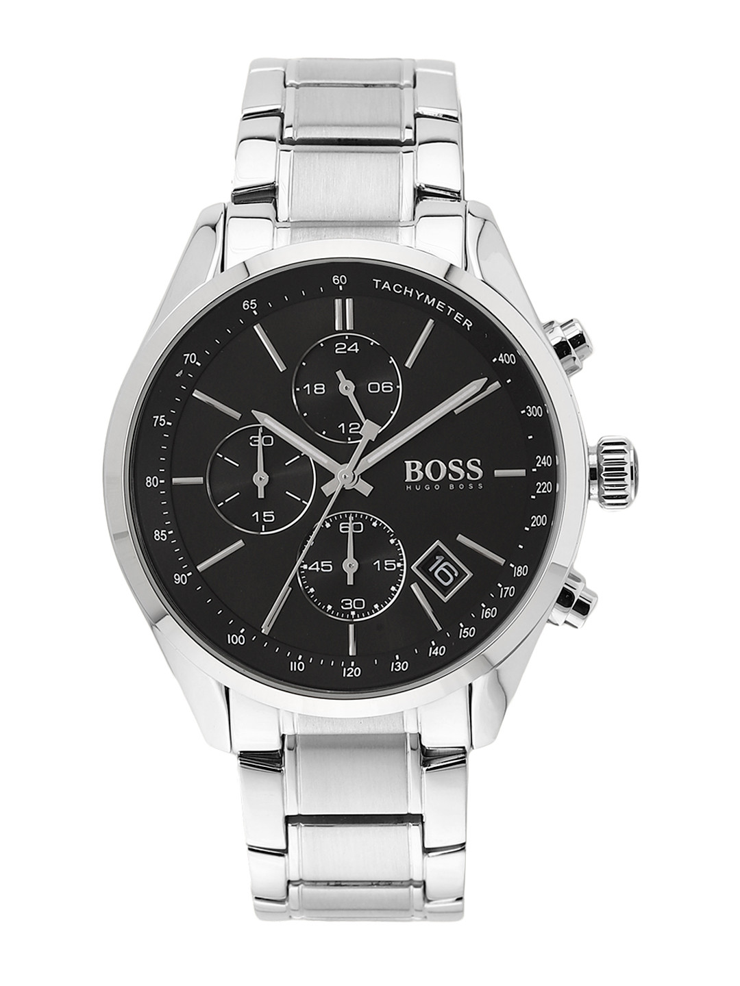 Buy Hugo Boss Men Black Cronograph Analogue Watch 1513477 - Watches for ...