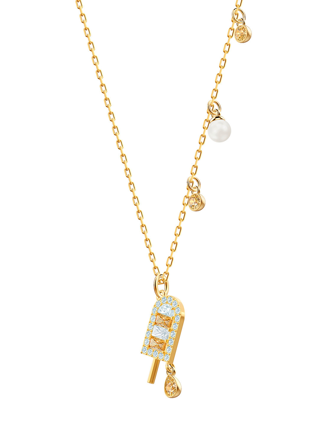 Buy SWAROVSKI Gold Toned Chain - Necklace And Chains for Women 8351957 ...