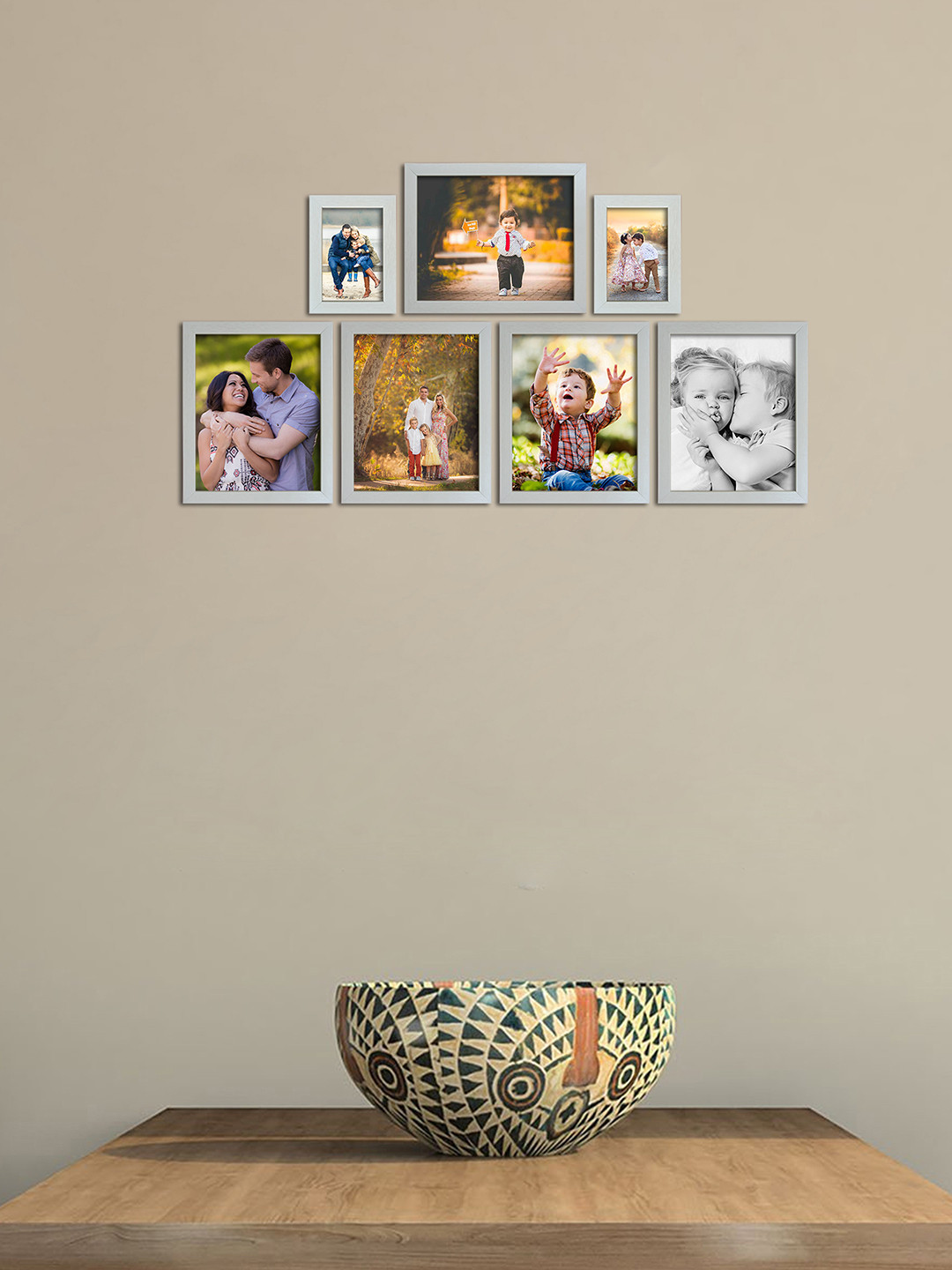 Buy RANDOM Set Of 7 Photo Frames - Photo Frames for Unisex 8078737 | Myntra