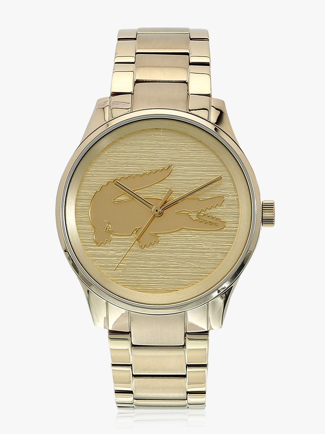 Buy Lacoste Women Gold Toned Analogue Watch 2001016 - Watches for Women ...