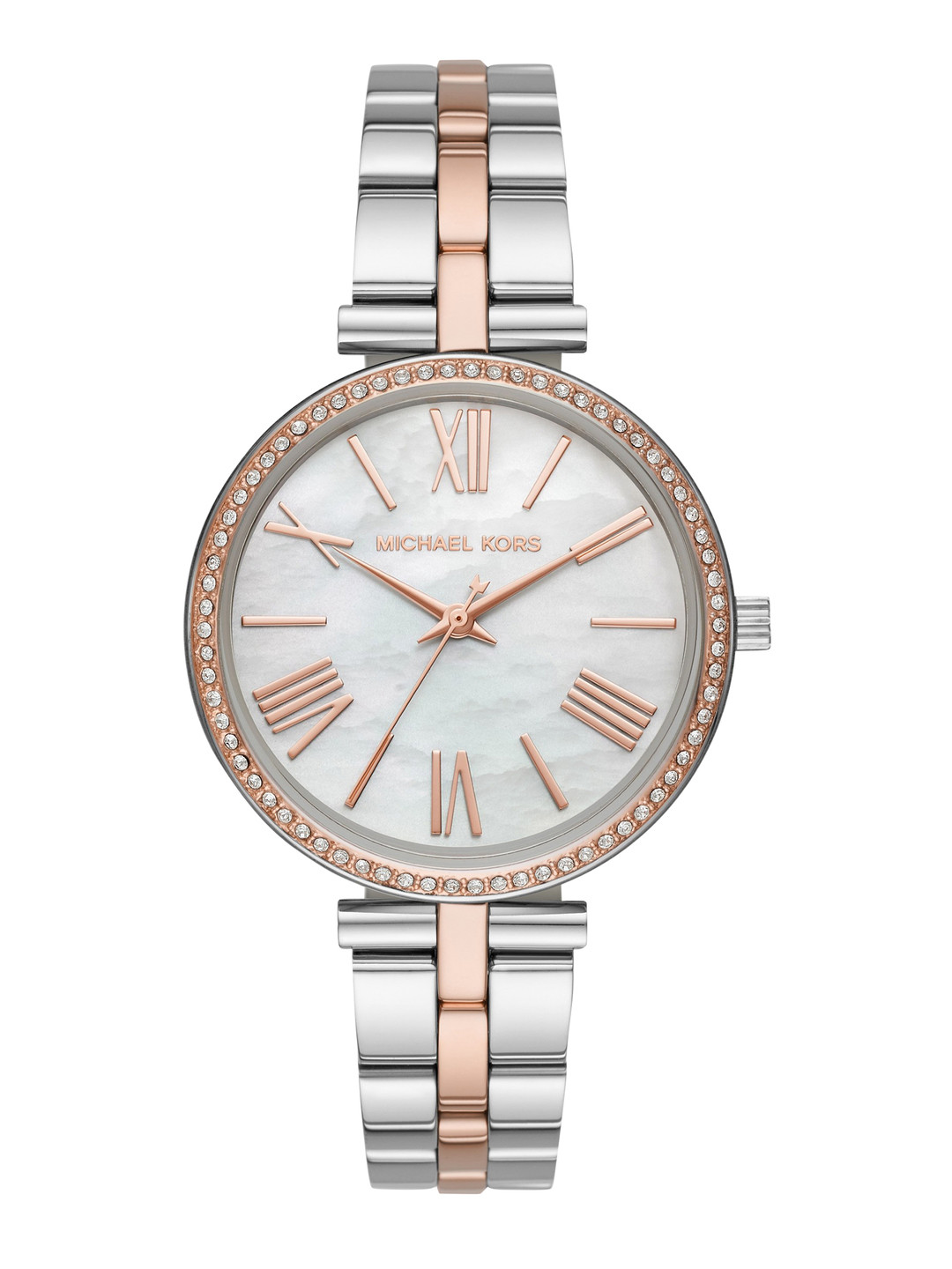 Buy Michael Kors Women Silver Toned Analogue Watch MK3969 - Watches for ...
