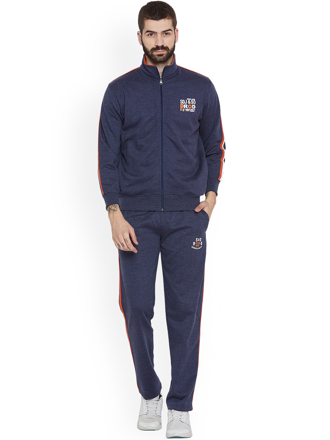 Buy Duke Men Blue Solid Tracksuit - Tracksuits for Men 8570955 | Myntra