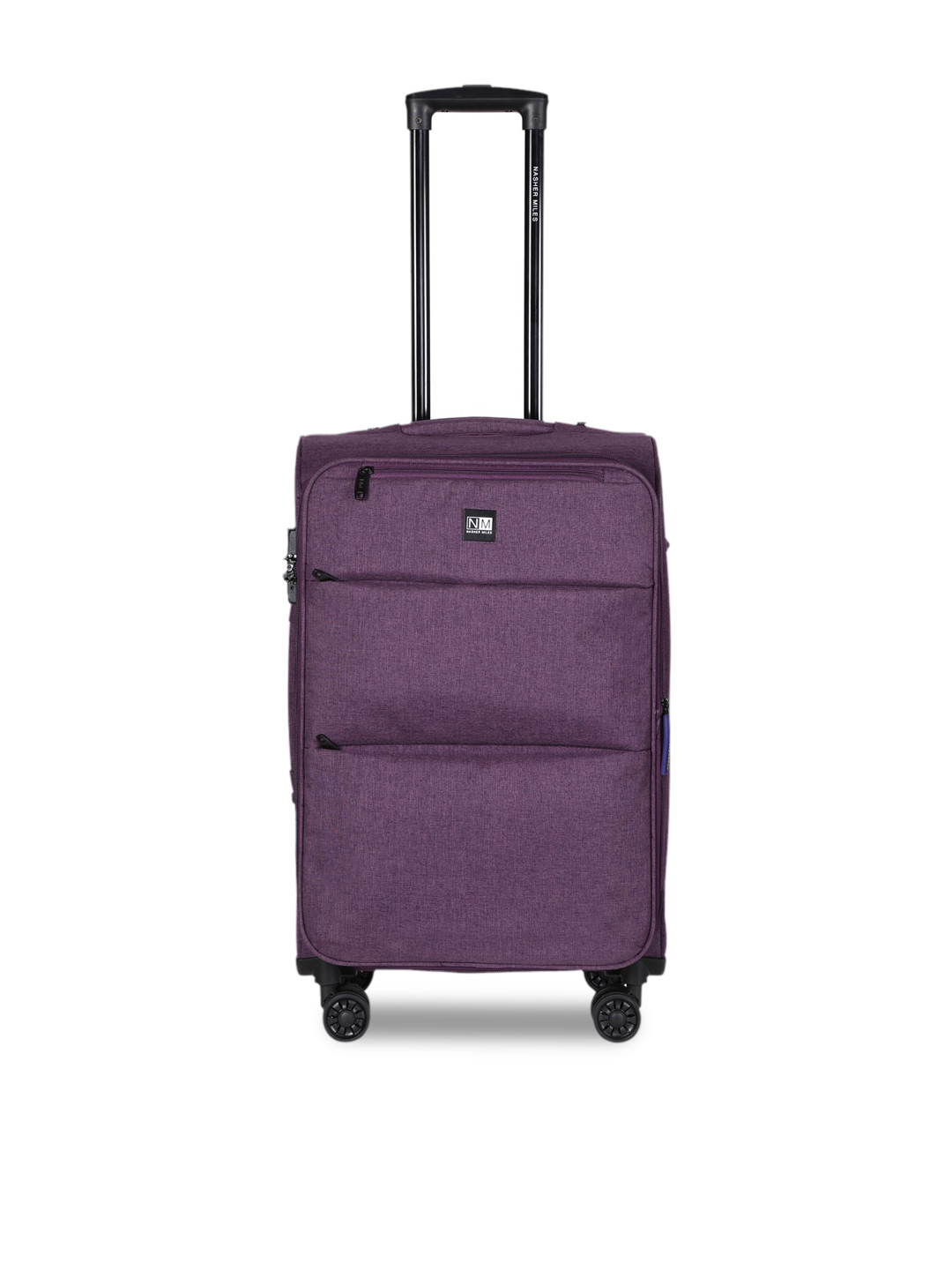 Buy Nasher Miles Purple Cabin Trolley Bag - Trolley Bag for Unisex ...