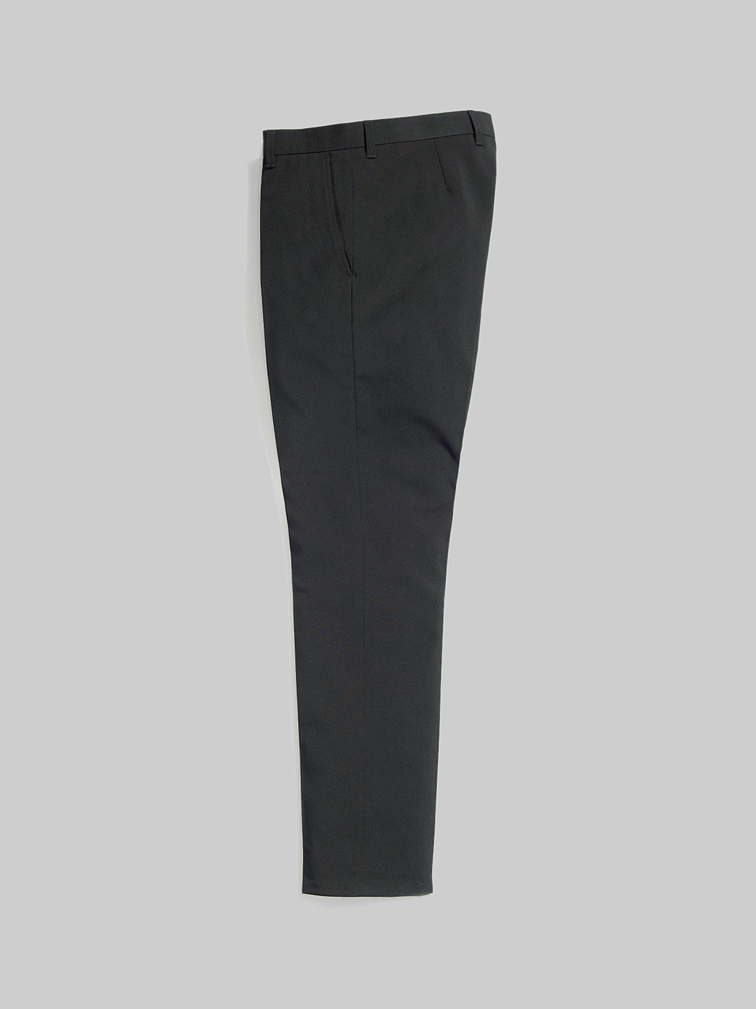 Buy Next Men Black Slim Fit Solid Regular Trousers - Trousers for Men ...