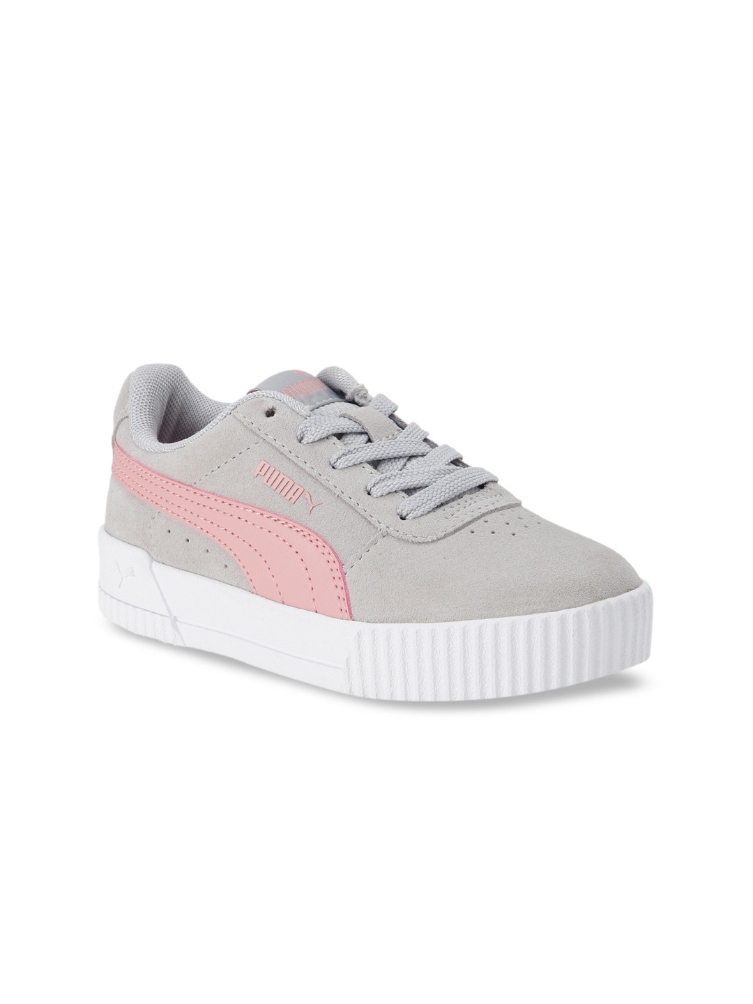 Buy Puma Girls Grey Sneakers - Casual Shoes for Girls 10812790 | Myntra