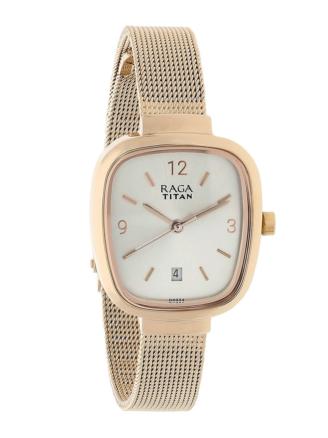 Buy Titan Raga Viva II Women Silver Analogue Watch NL2610WM01 - Watches ...