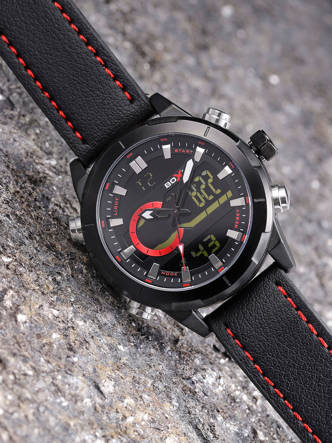 Buy BOXER Men Black Analogue And Digital Watch BXLBK016i - Watches for ...