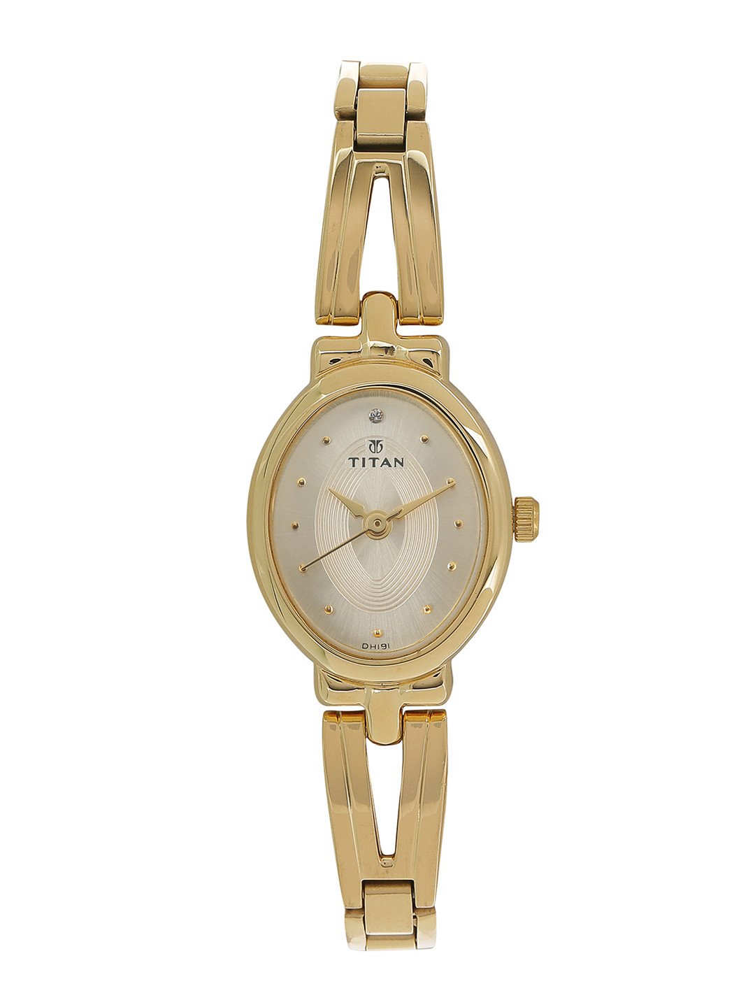Buy Titan Women Gold Toned Analogue Watch 2594YM01 - Watches for Women ...