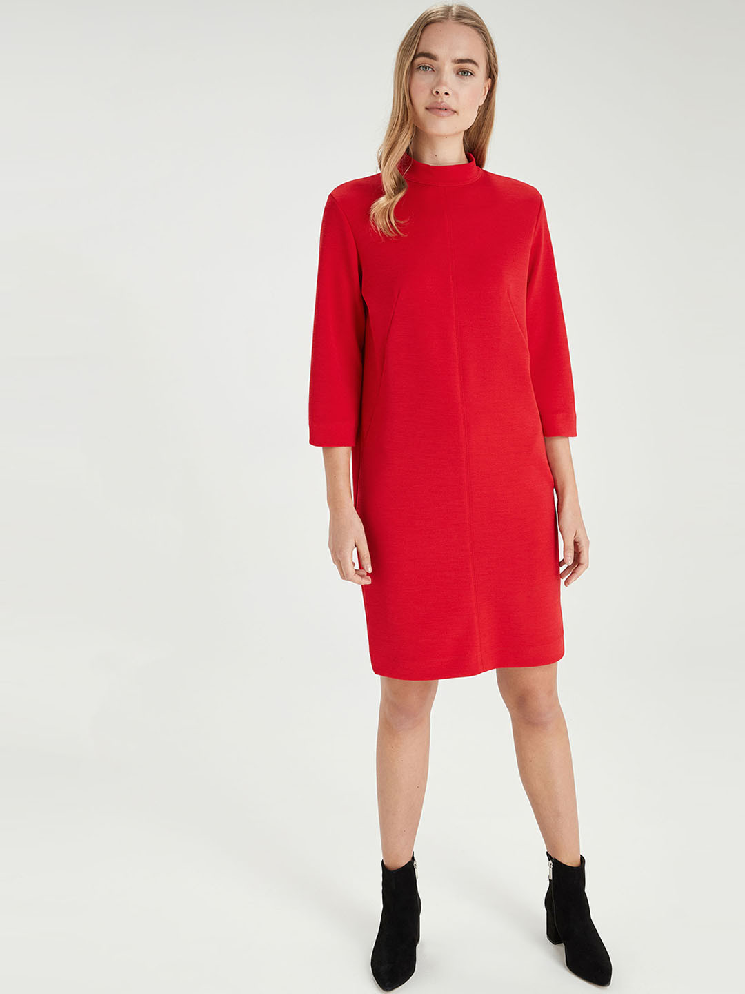 Buy Next Women Red Solid Sheath Dress - Dresses for Women 10838562 | Myntra