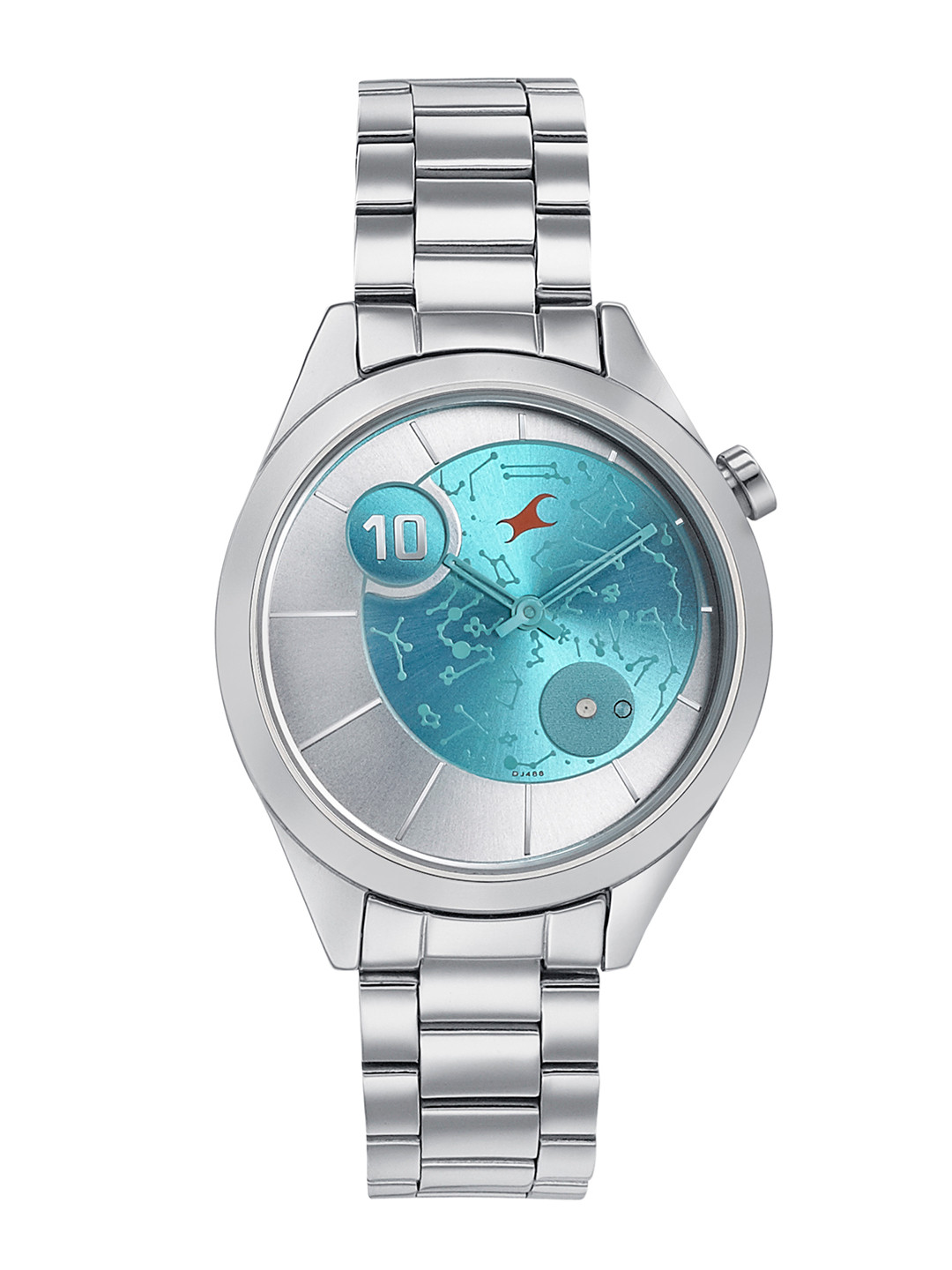 Buy Fastrack Space II Women Turquoise Blue Analogue Watch 6193SM02 ...