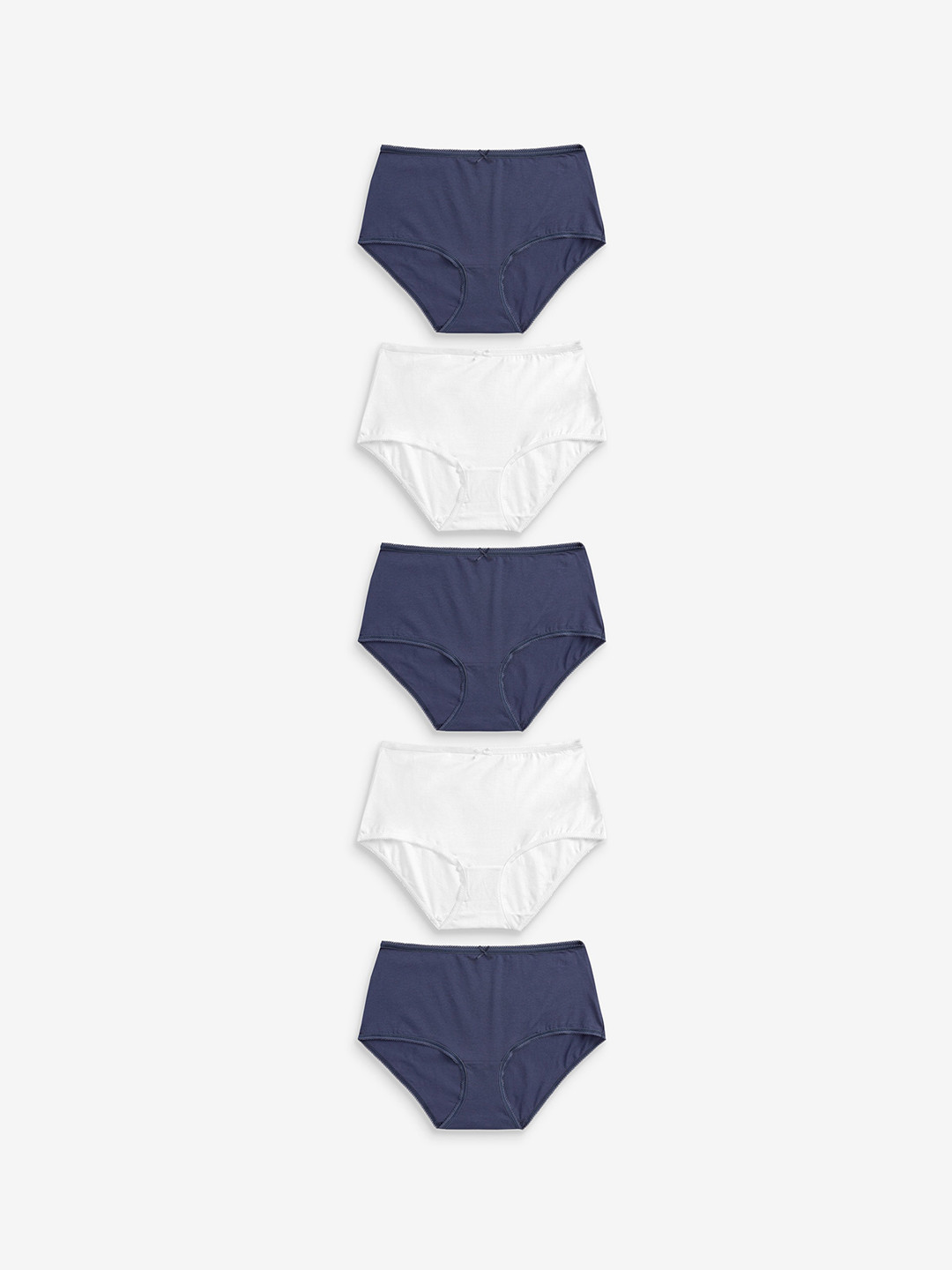 Buy Next Women Pack Of 5 High Rise Hipster Briefs 5059387166019 ...