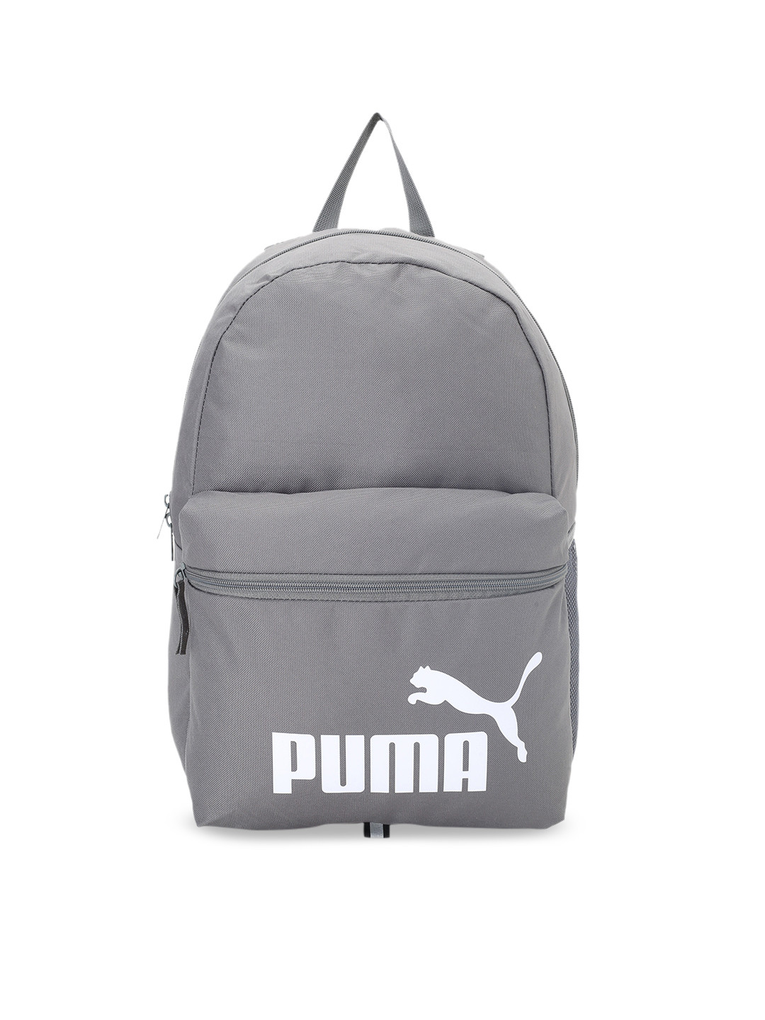 Buy Puma Unisex Grey Brand Logo Phase Backpack - Backpacks for Unisex ...