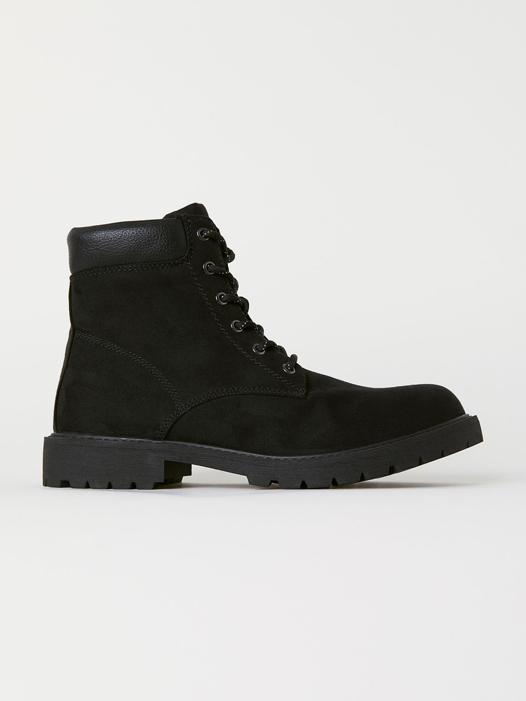 Buy H&M Men Black Solid Boots - Casual Shoes for Men 10977766 | Myntra