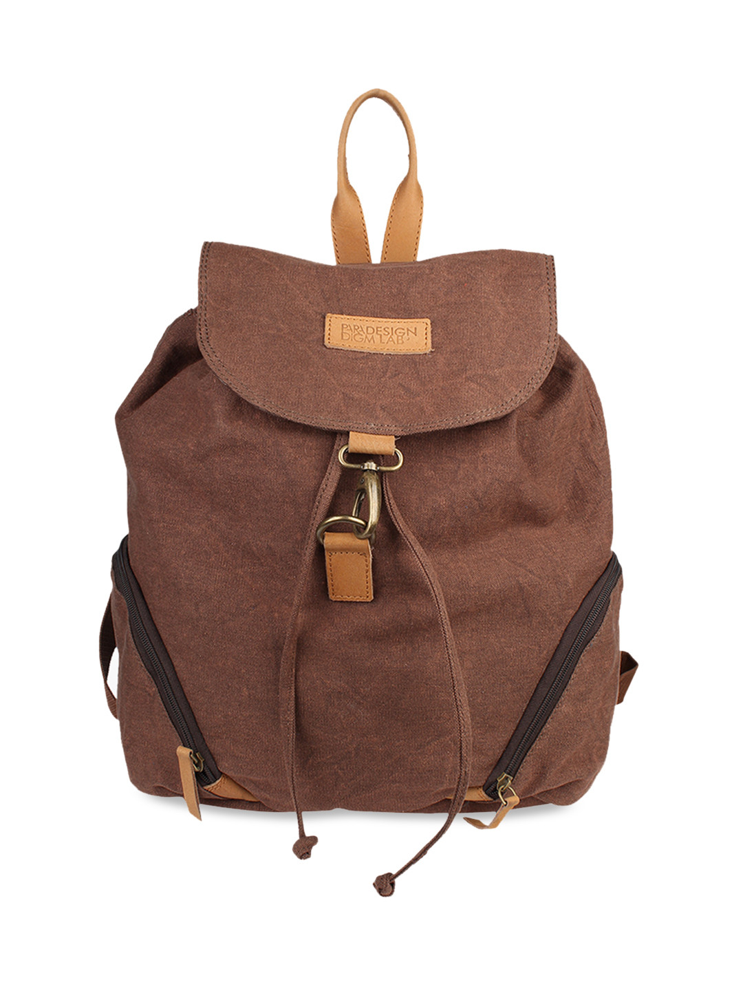 Buy Paradigm Design Lab Unisex Brown Backpack - Backpacks for Unisex ...
