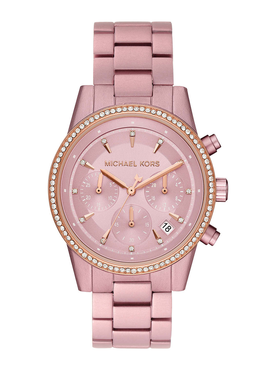 Buy Michael Kors Women Pink Analogue Watch MK6753 - Watches for Women ...