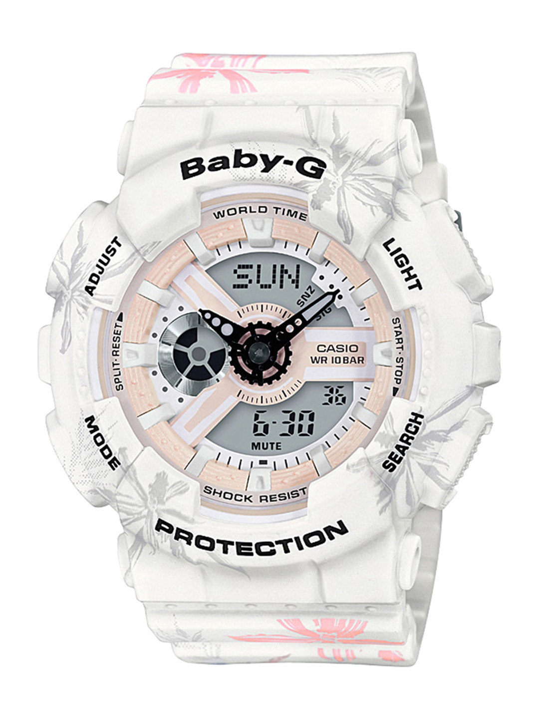 Buy Casio Baby G Women Pink Analogue And Digital Watch BX141 - Watches ...