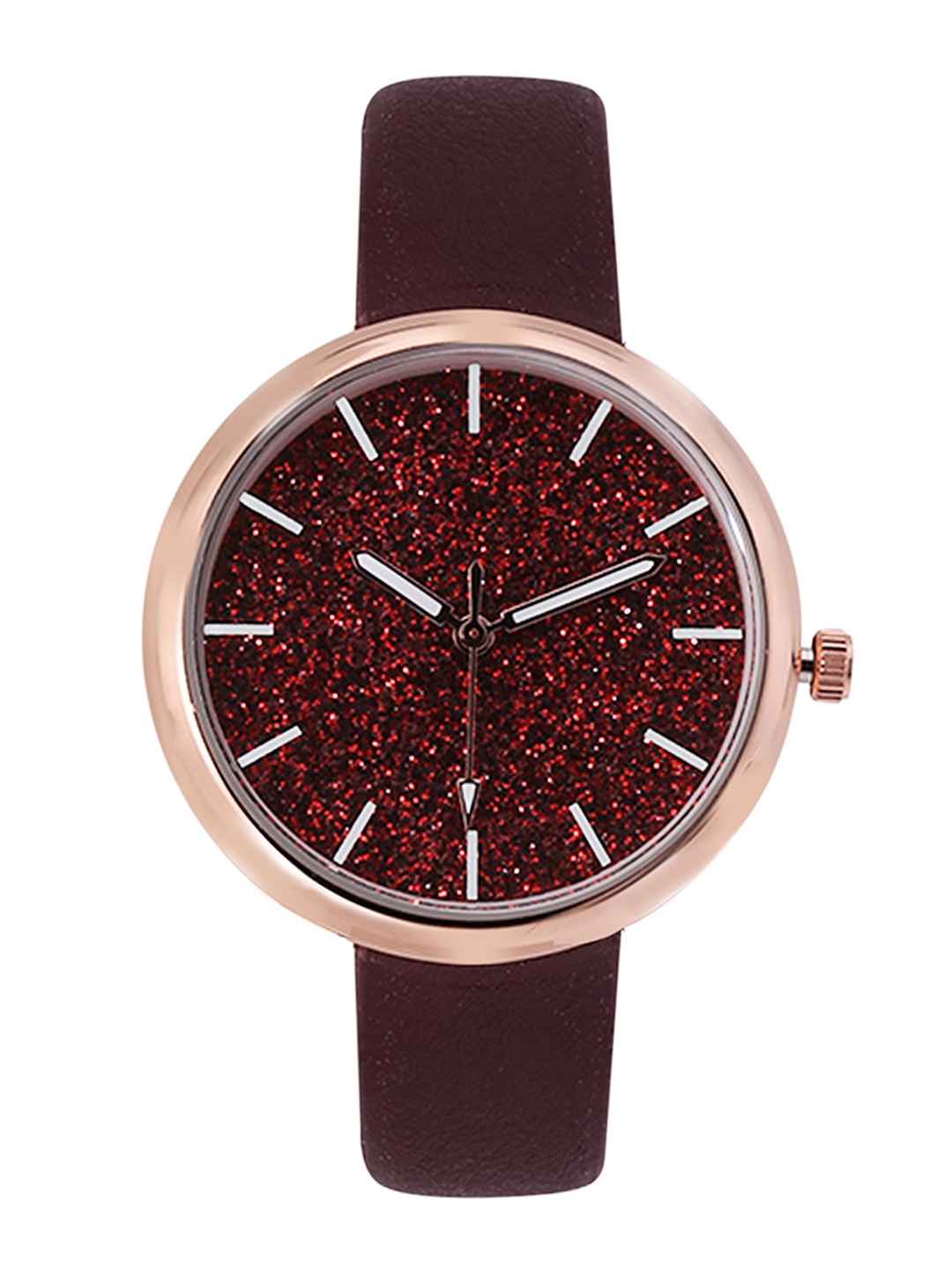 Buy E2O Women Maroon Analogue Leather Watch 5660MAROON - Watches for ...