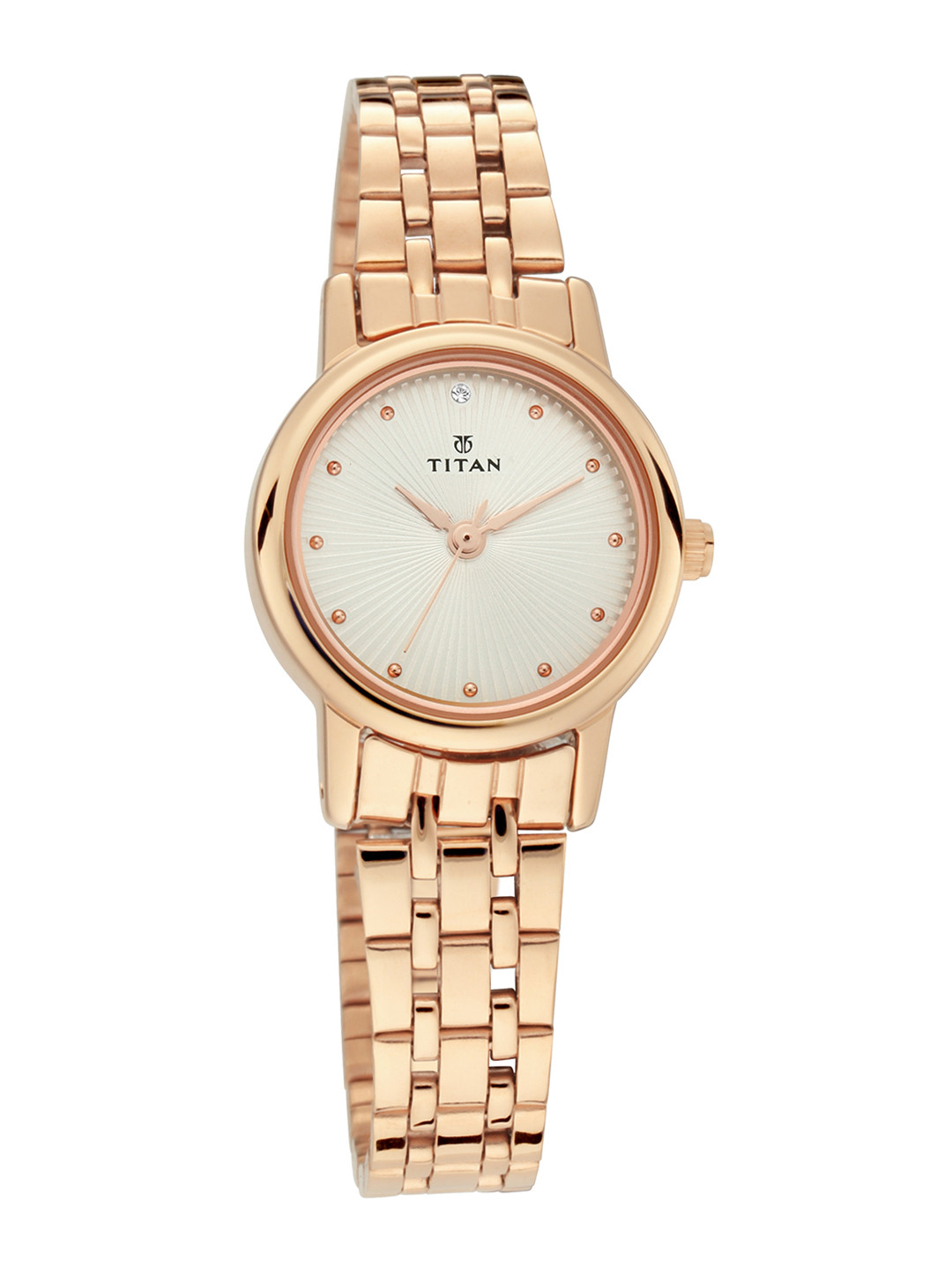 Buy Titan Titan Dress Women Silver Analogue Watch 2593WM01 - Watches ...