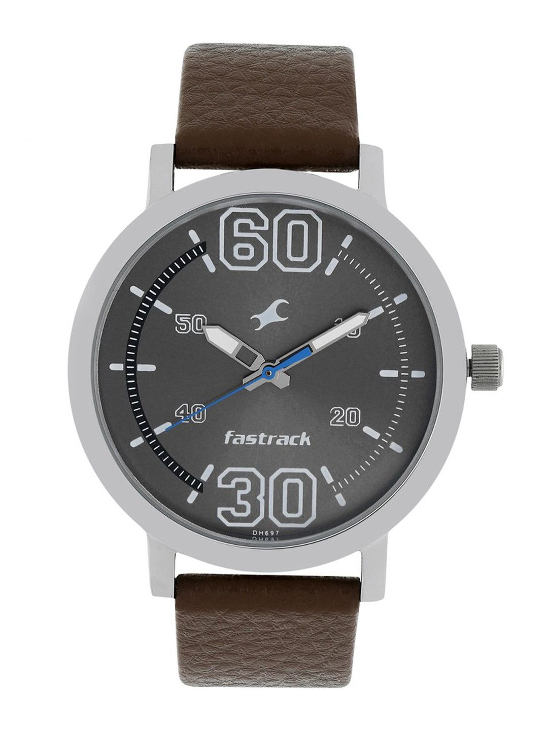 Buy Fastrack Men Grey Analogue Watch 38052SL03 - Watches for Men ...