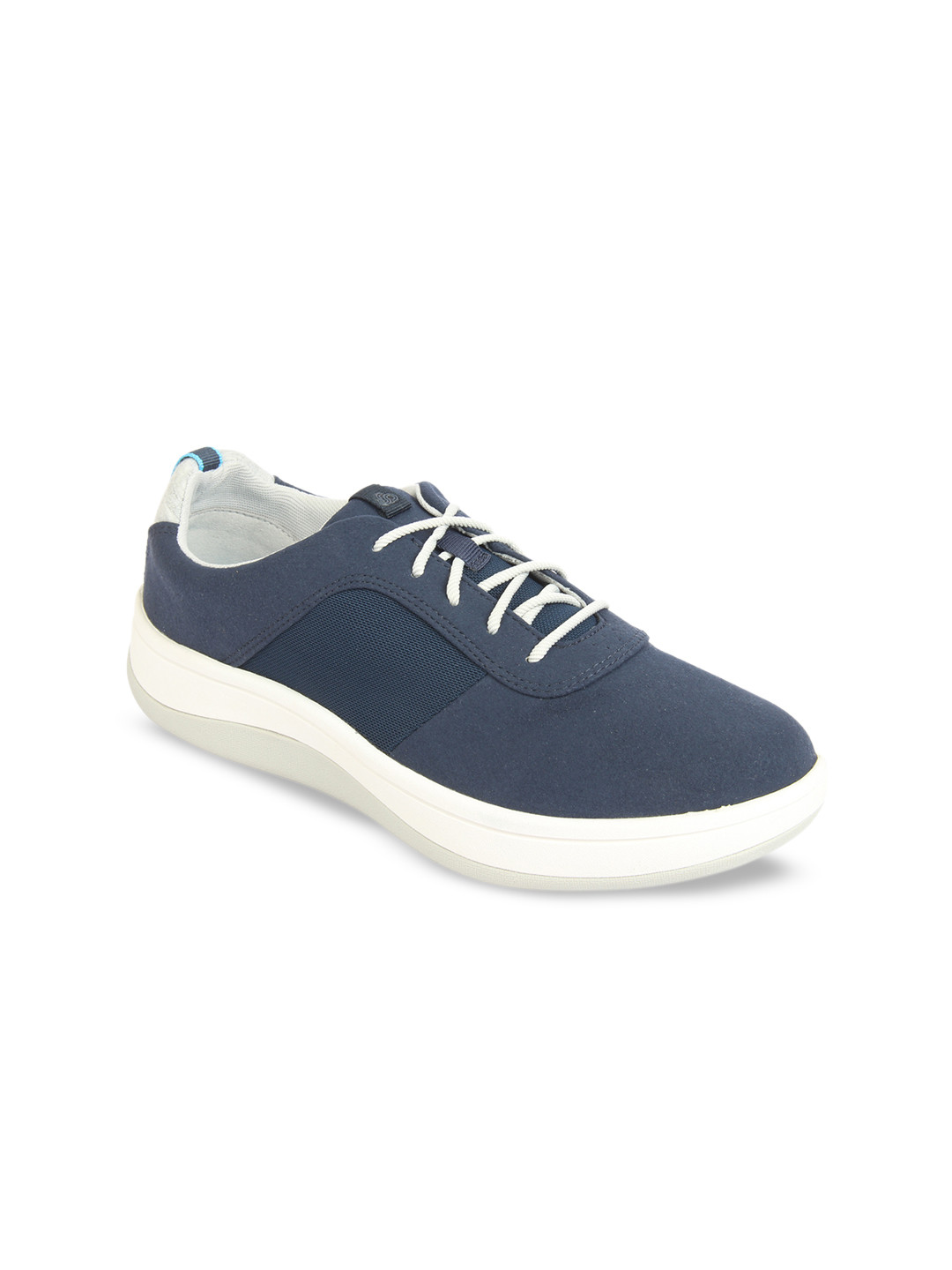 Buy Clarks Women Blue Colourblocked Sneakers - Casual Shoes for Women ...