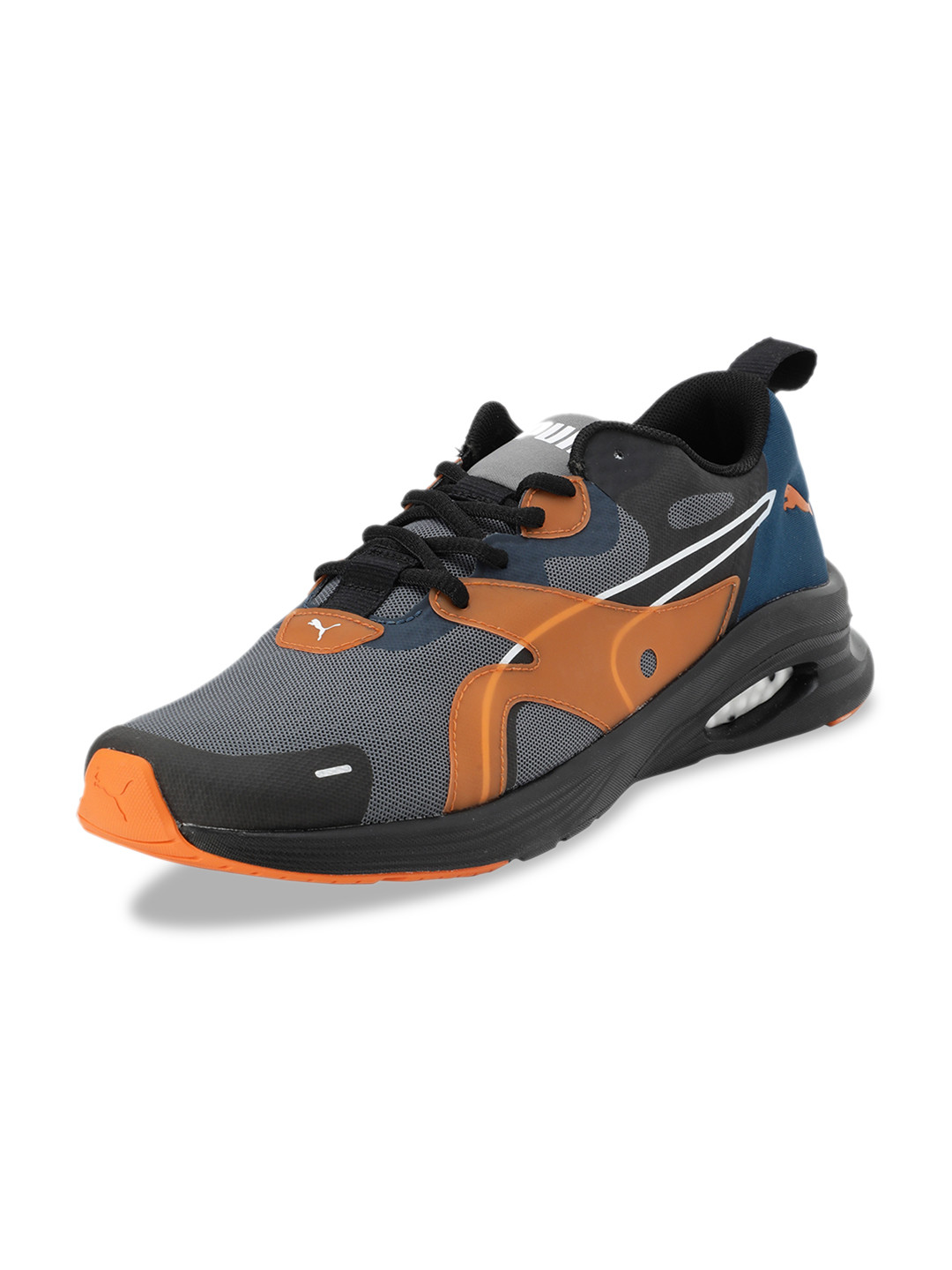 Buy Puma Men Blue & Orange Hybrid Fuego Running Shoes - Sports Shoes ...
